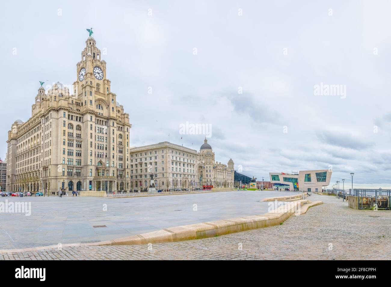 Three Graces buildings in Liverpool, England Stock Photo - Alamy