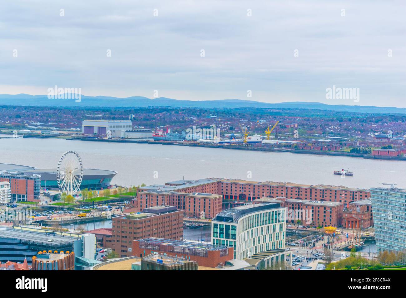 Royal albert dock liverpool aerial hi-res stock photography and images ...