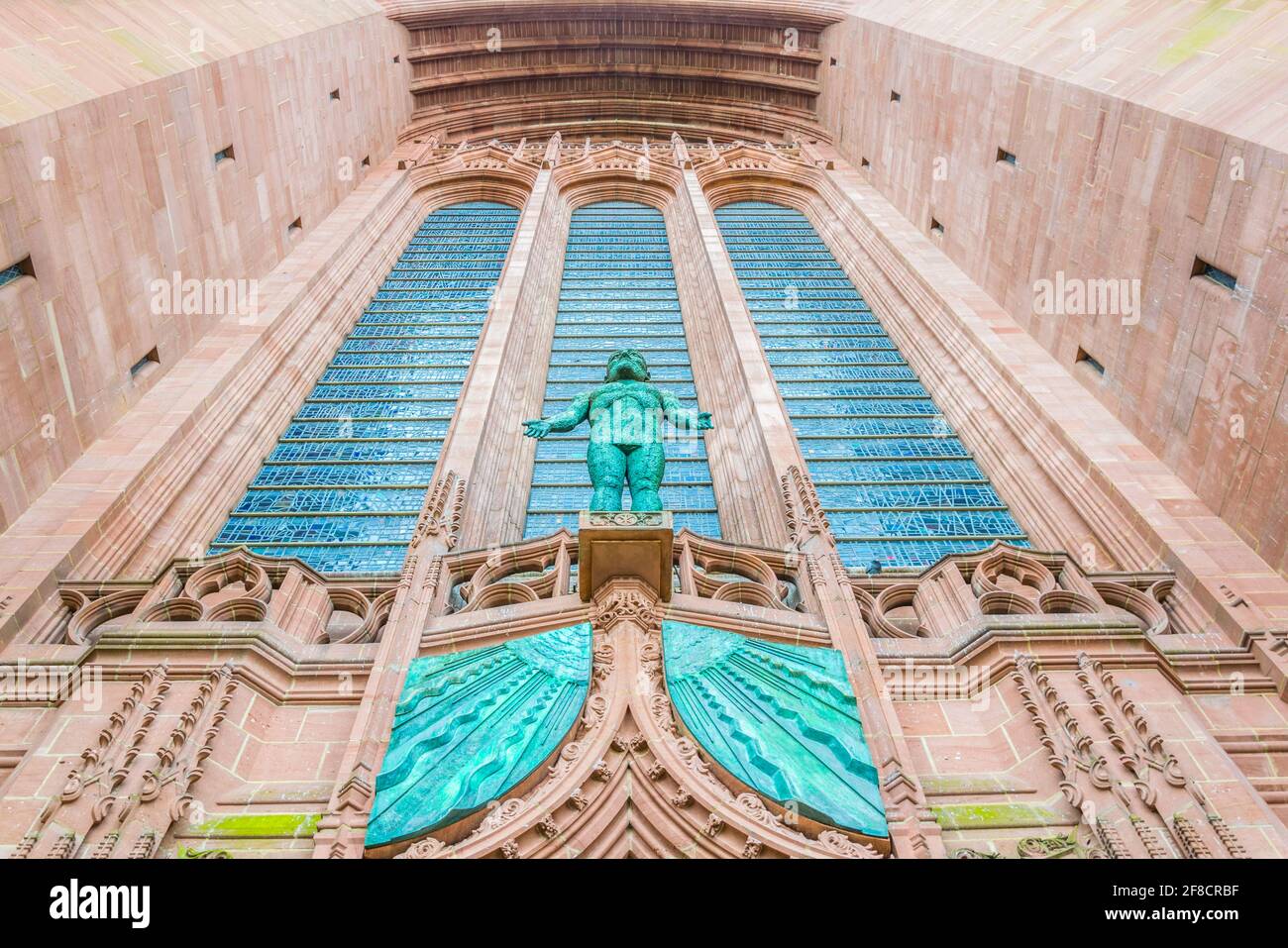 View of the Liverpool cathedral, England Stock Photo - Alamy