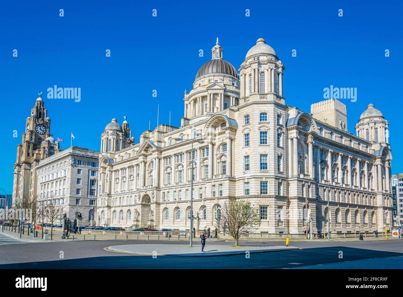 Three Graces buildings in Liverpool, England Stock Photo - Alamy