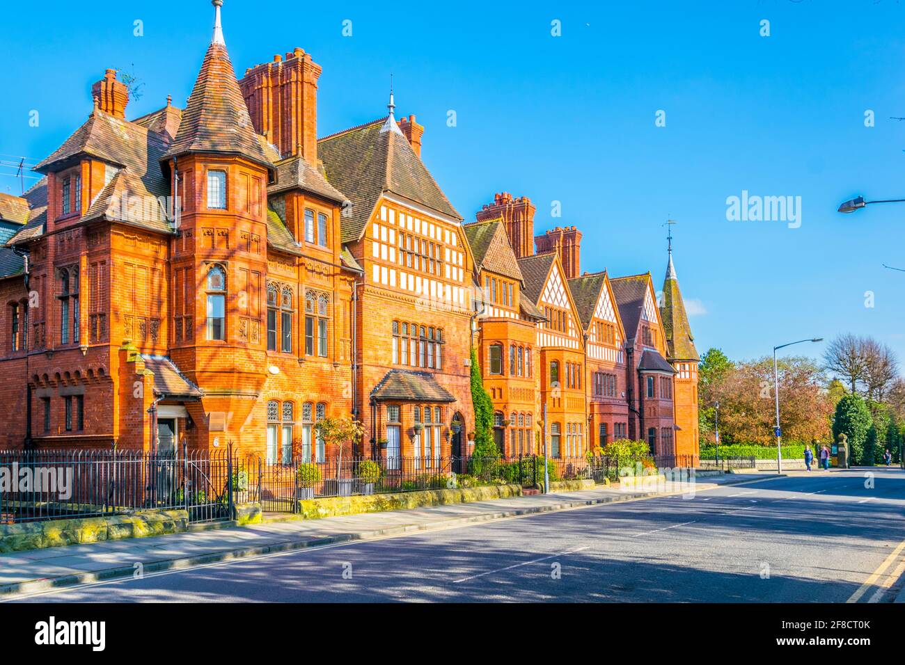 Brick houses in Chester, England Stock Photo - Alamy