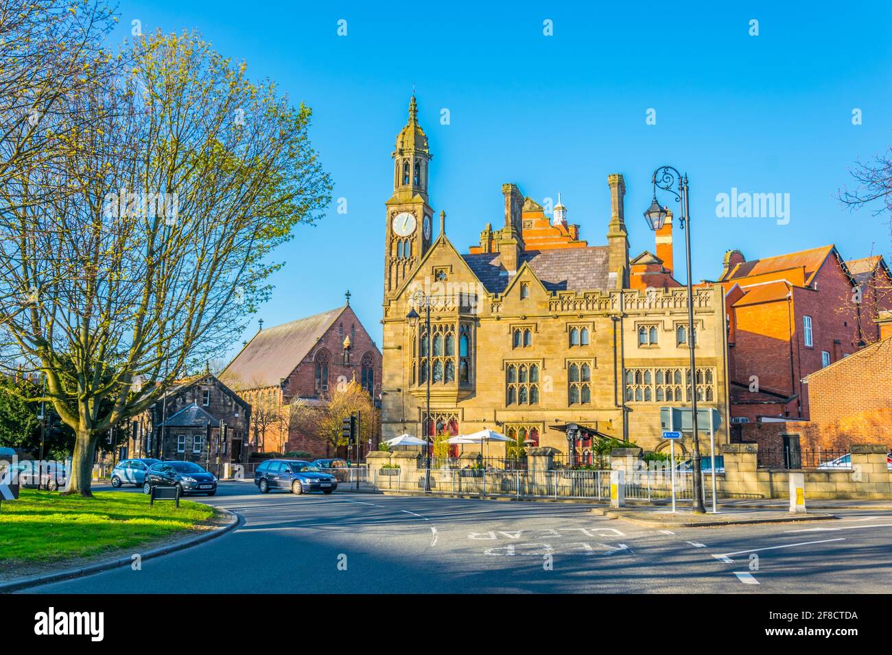 Brick houses in Chester, England Stock Photo - Alamy