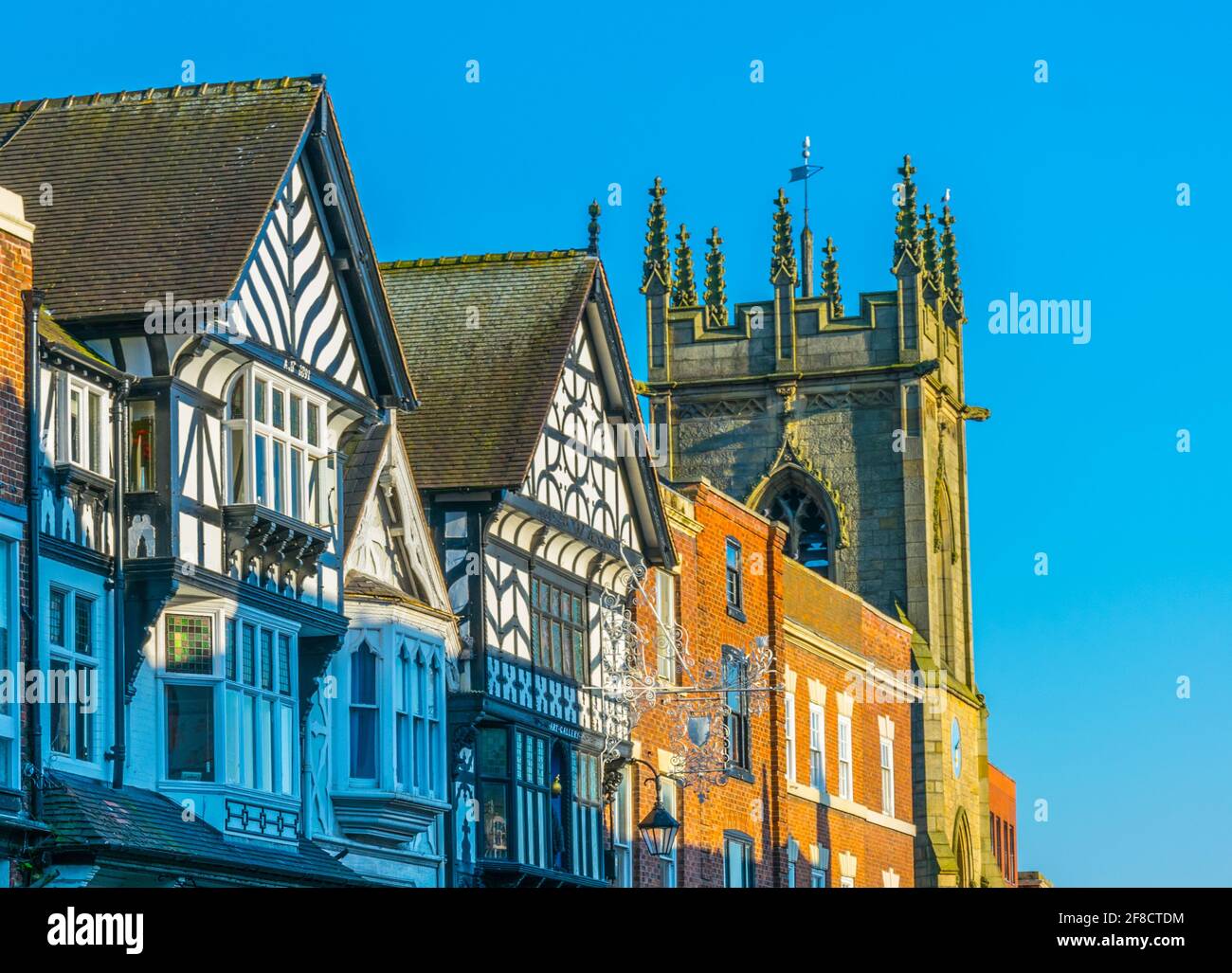 Traditional wooden houses in Chester, England Stock Photo - Alamy