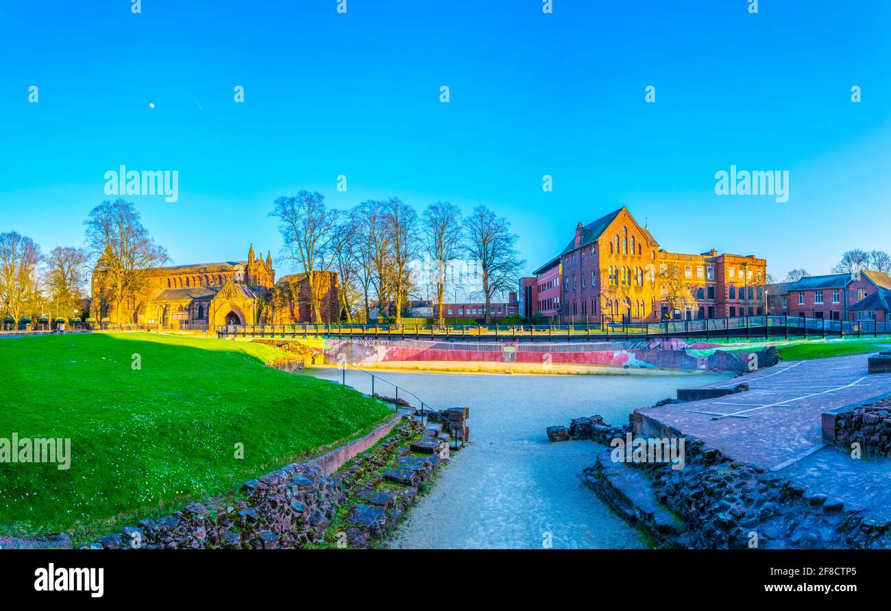 Chester city amphitheatre hi-res stock photography and images - Alamy