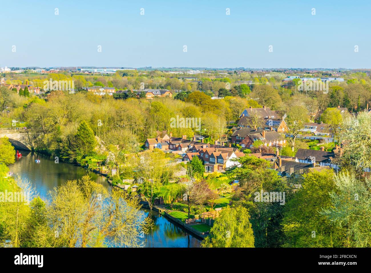Rooftop warwick street skyline hi-res stock photography and images - Alamy