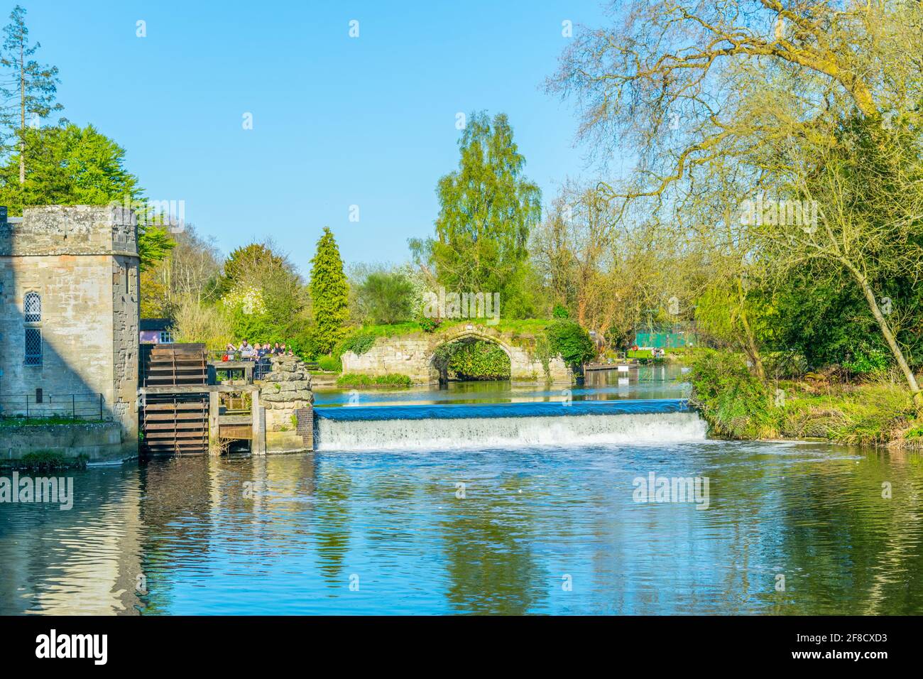 Warwick medieval bridge hi-res stock photography and images - Alamy