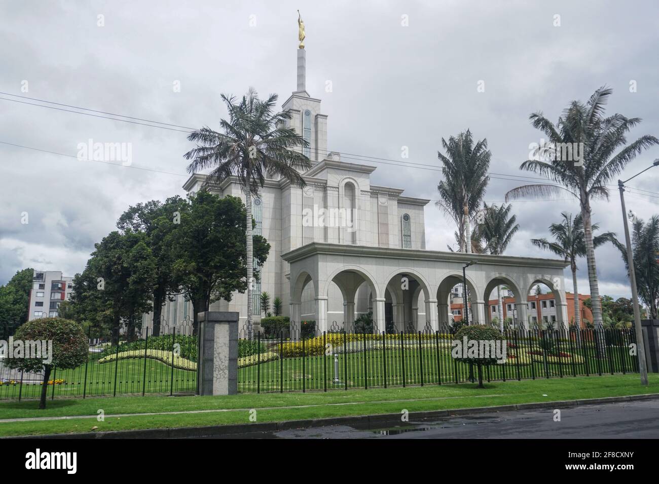 The Mormon Temple in Bogota Stock Photo - Alamy