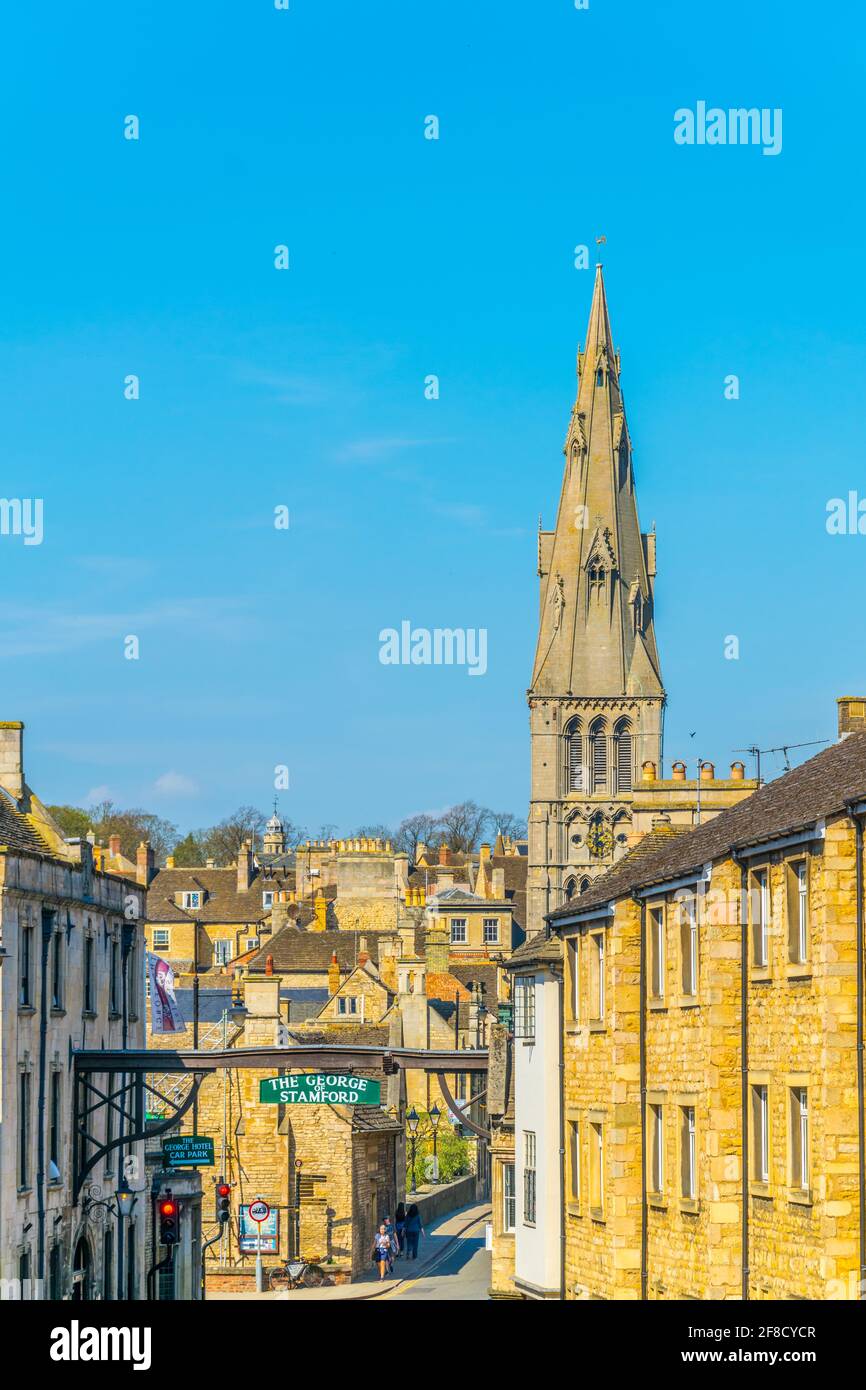 Stamford skyline view hi-res stock photography and images - Alamy