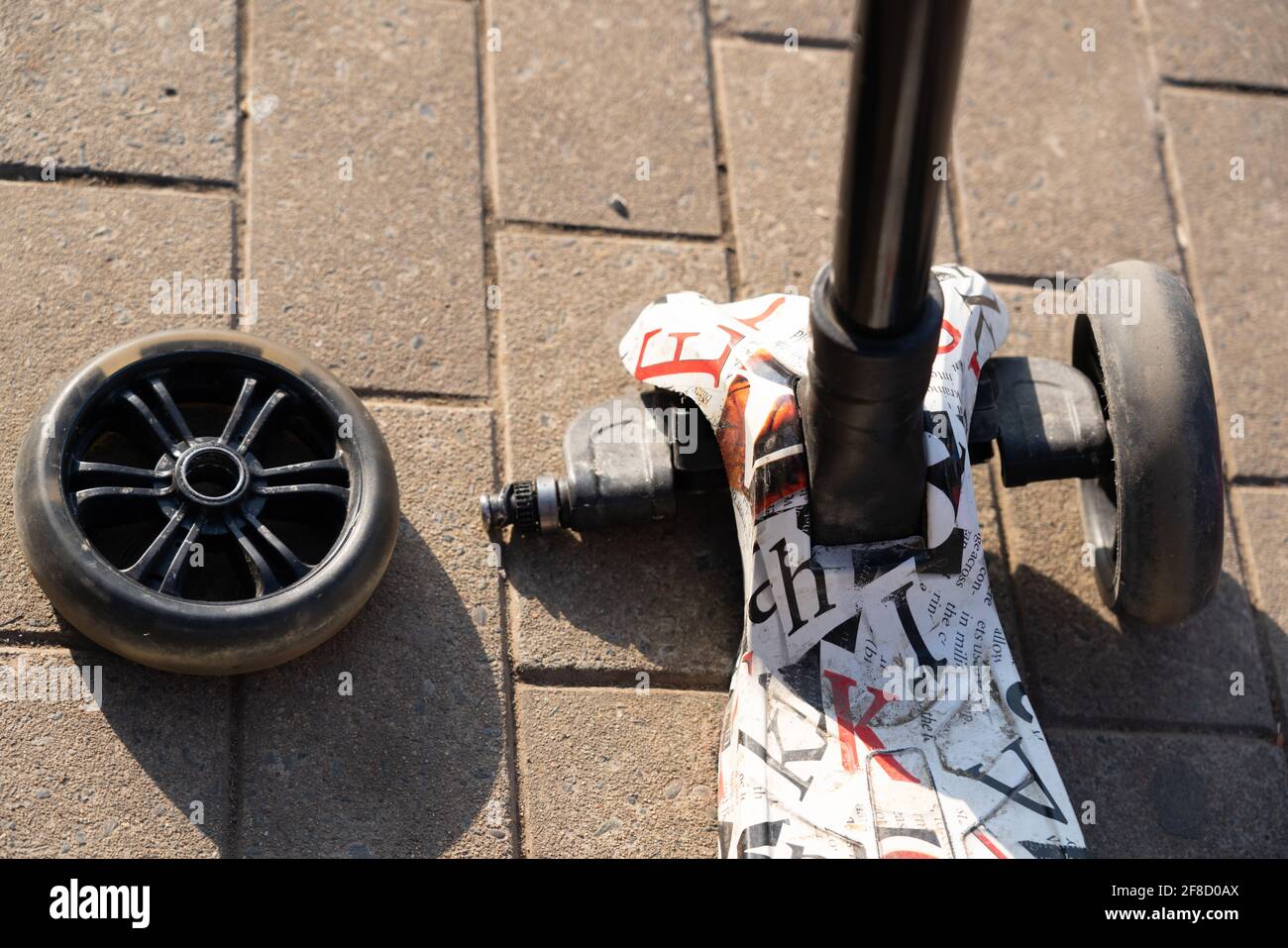 Wrecked Scooter High Resolution Stock Photography and Images - Alamy