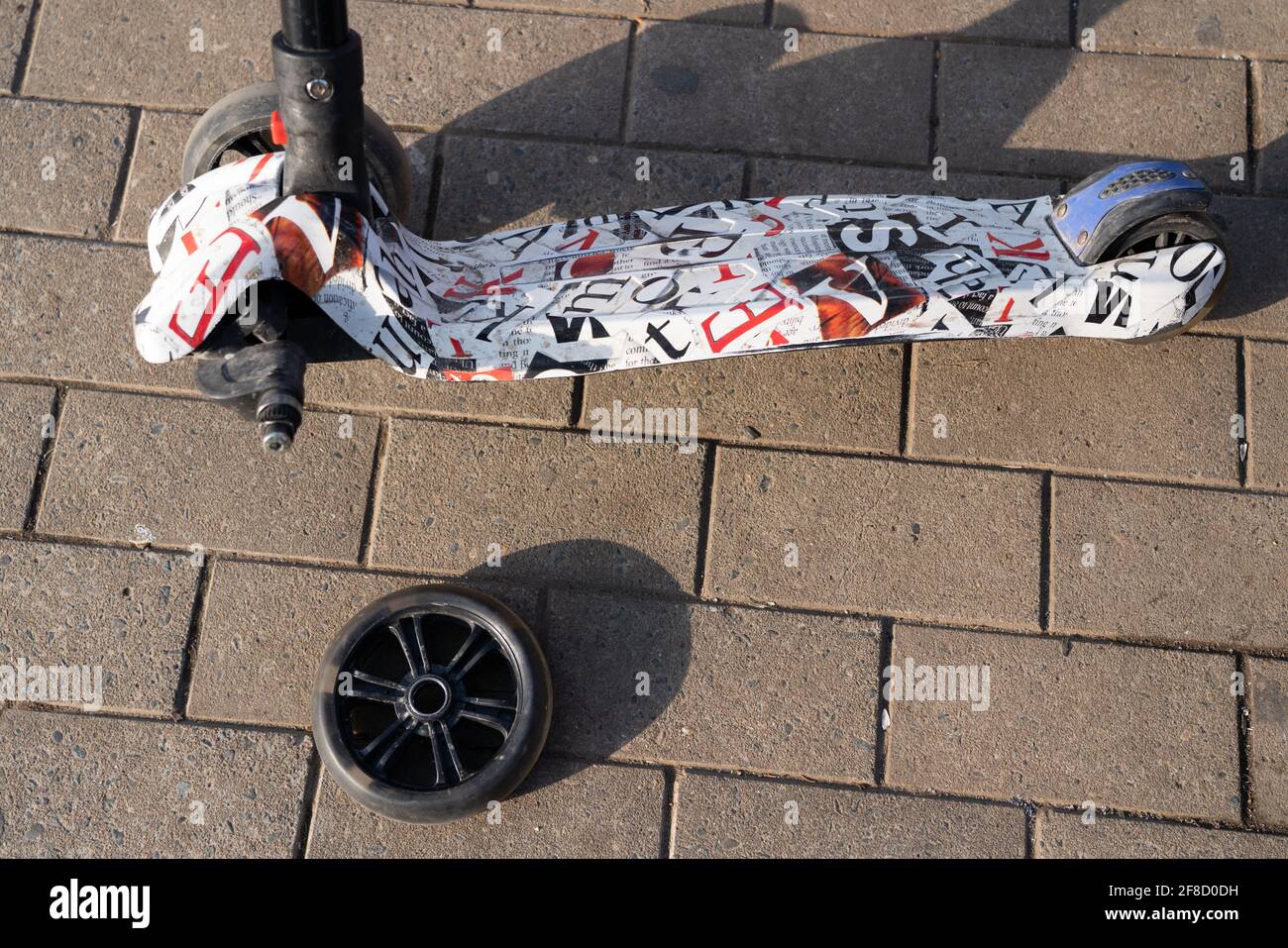 Wrecked Scooter High Resolution Stock Photography and Images - Alamy