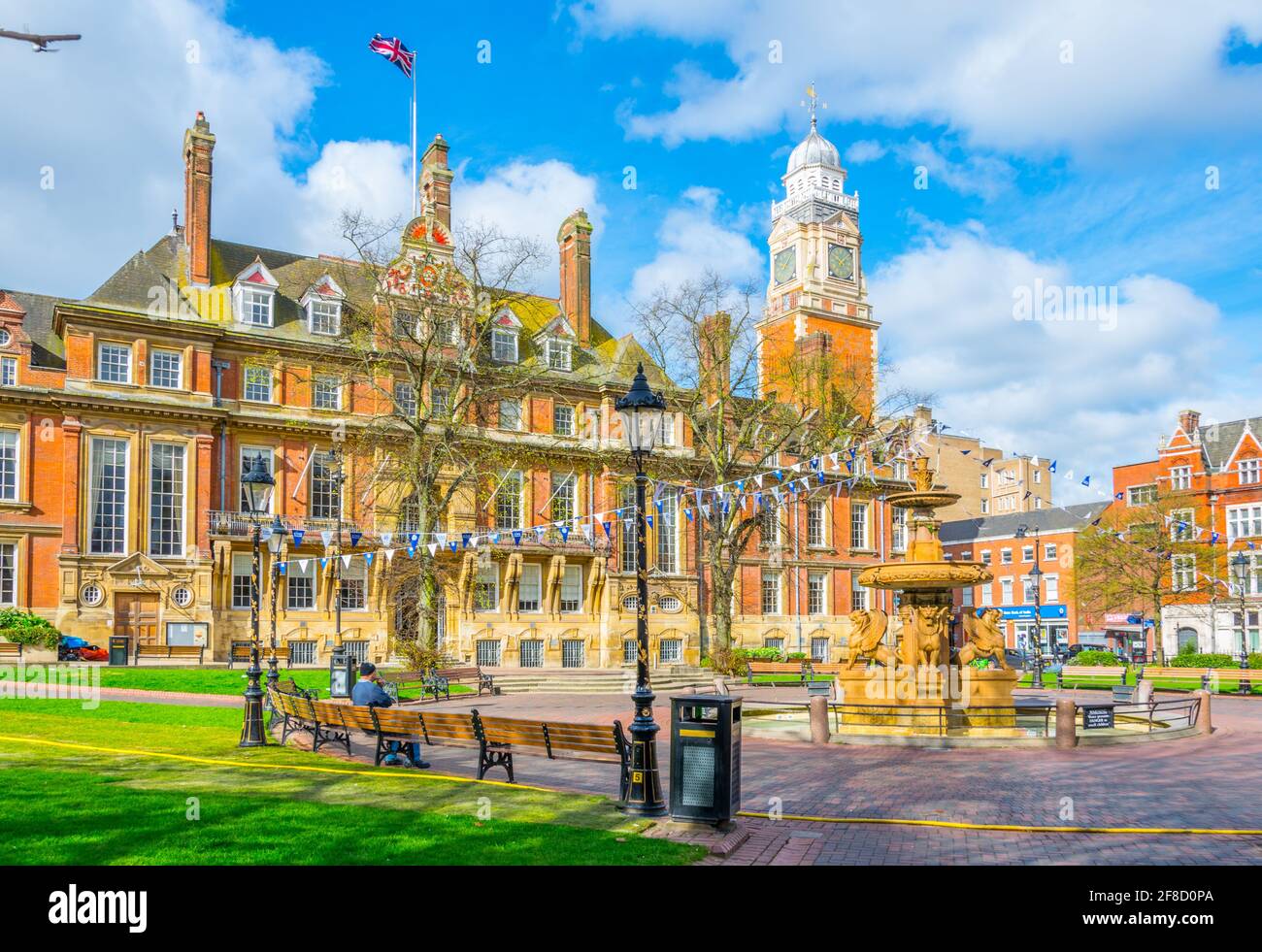 Leicester town hall clock hi-res stock photography and images - Alamy