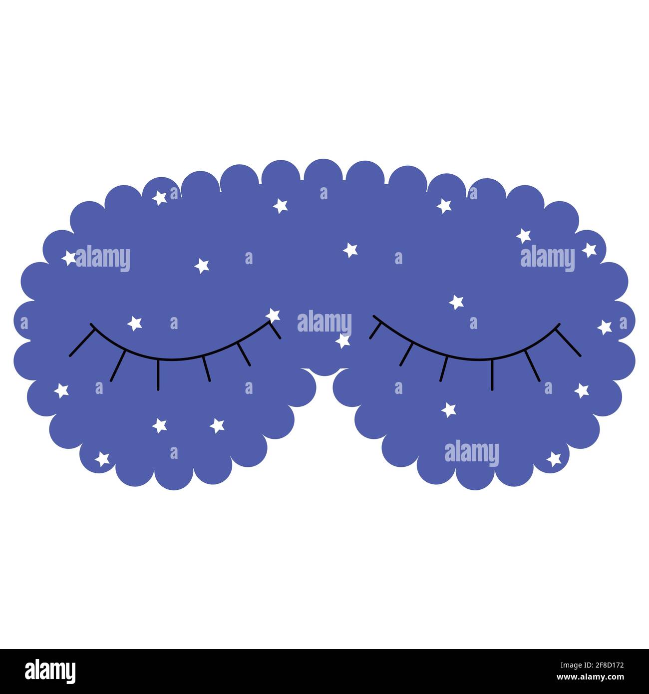 Eye mask sleep Stock Vector Images - Alamy