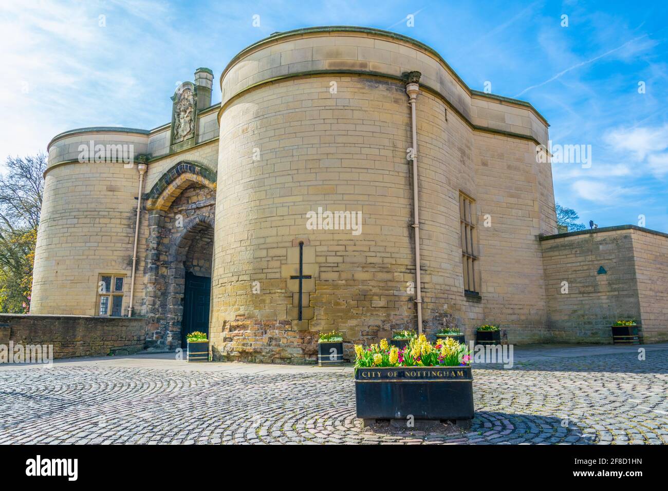 Nottingham castle tower hi-res stock photography and images - Alamy