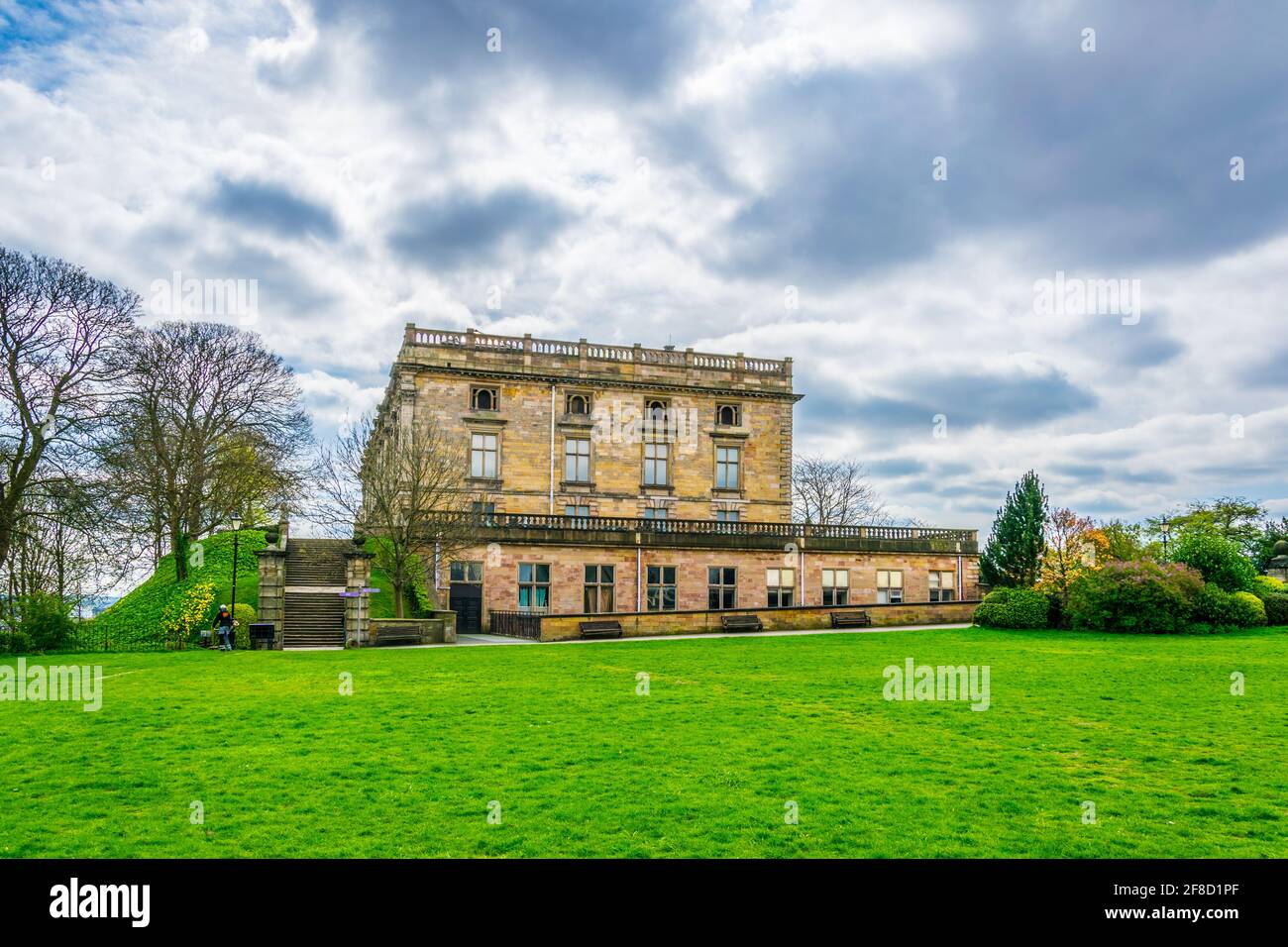 the Nottingham castle, England Stock Photo - Alamy