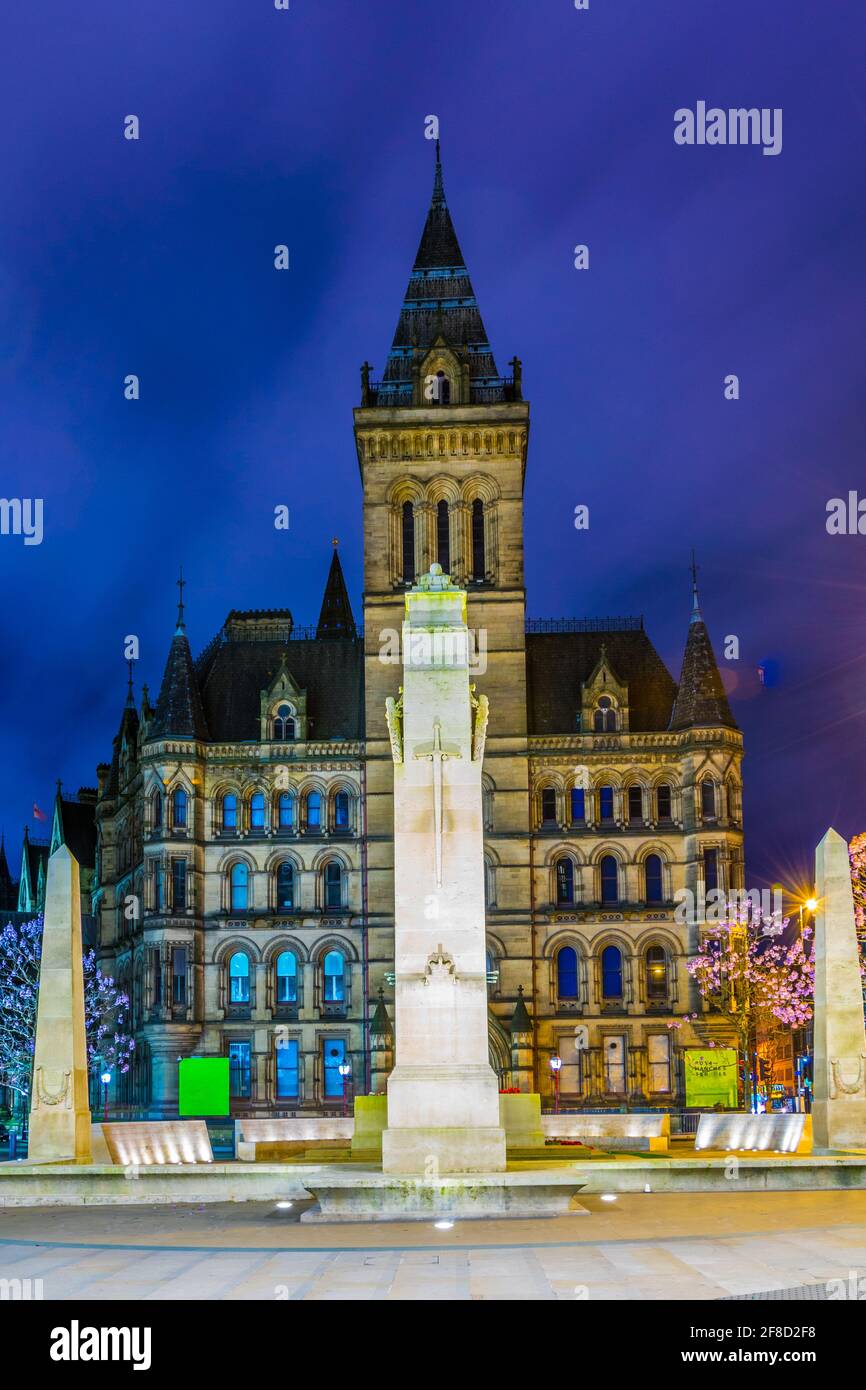 Manchester central illuminated hi-res stock photography and images - Alamy