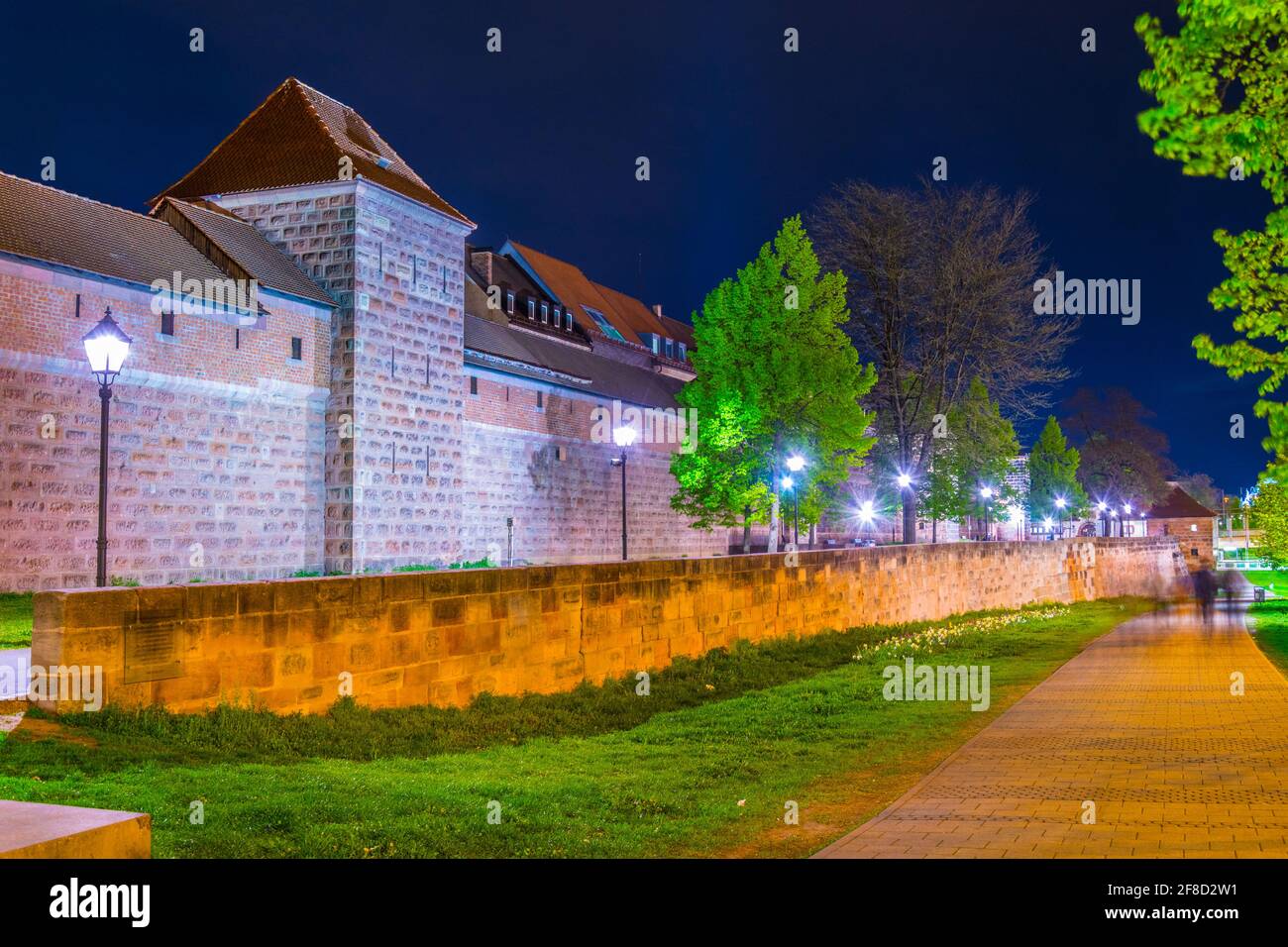 Nuremberg castle exterior night hi-res stock photography and images - Alamy