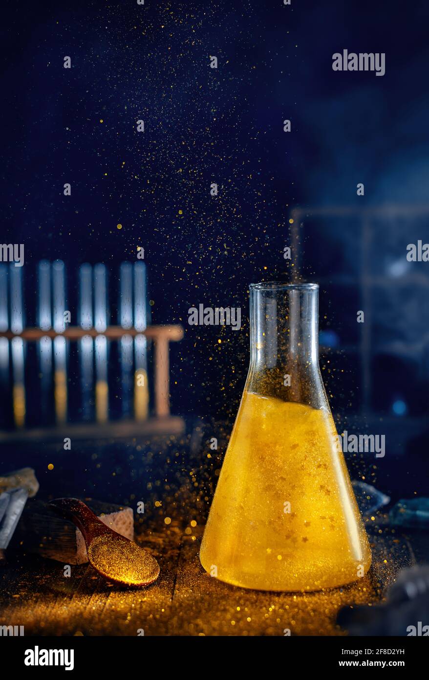 Science beaker warning hi-res stock photography and images - Alamy