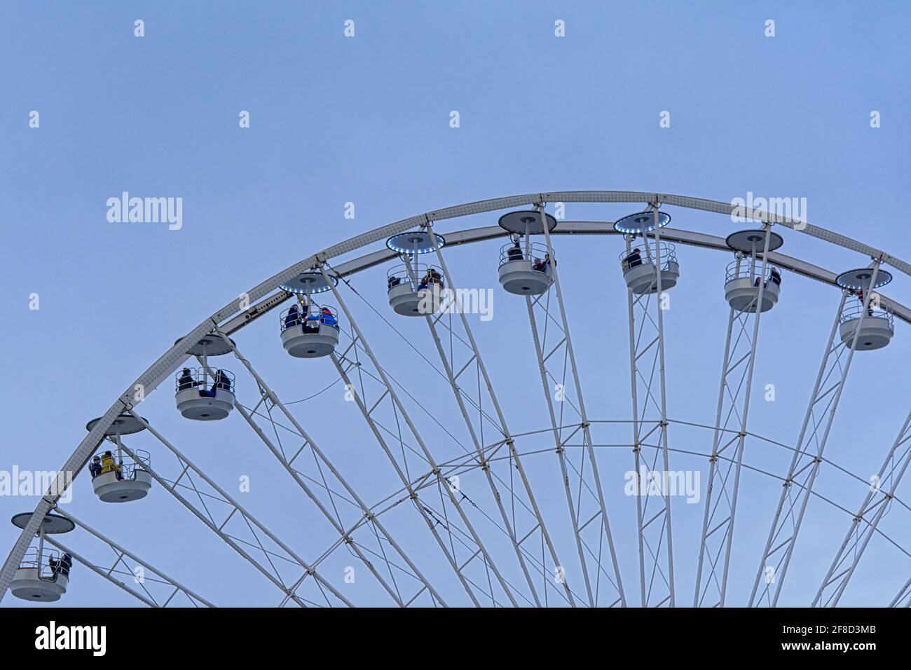 Big ferris wheel carriages hi-res stock photography and images - Alamy