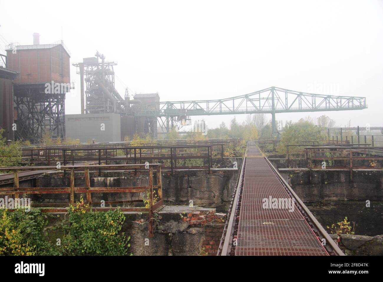 Old steel mill, an industrial monument in the Ruhr area Stock Photo - Alamy