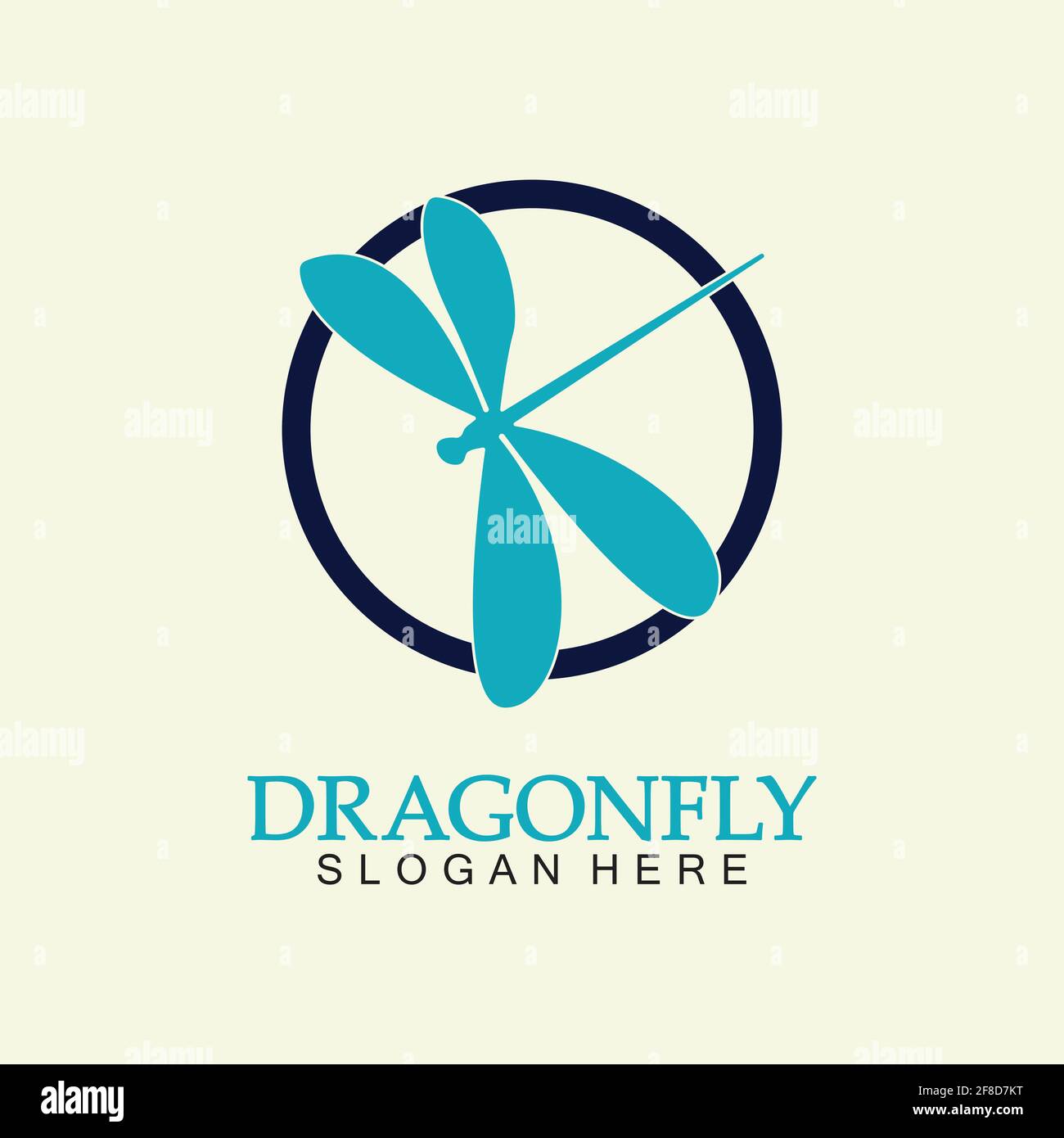Dragonfly Logo Vector icon illustration design template Stock Vector ...