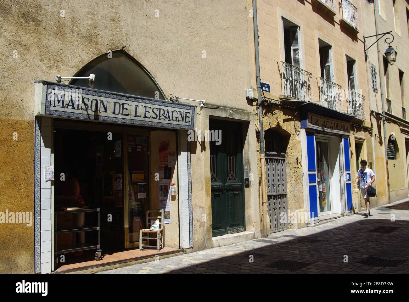 Maison de L'Espagne, Aix En Provence Stock Photo - Alamy