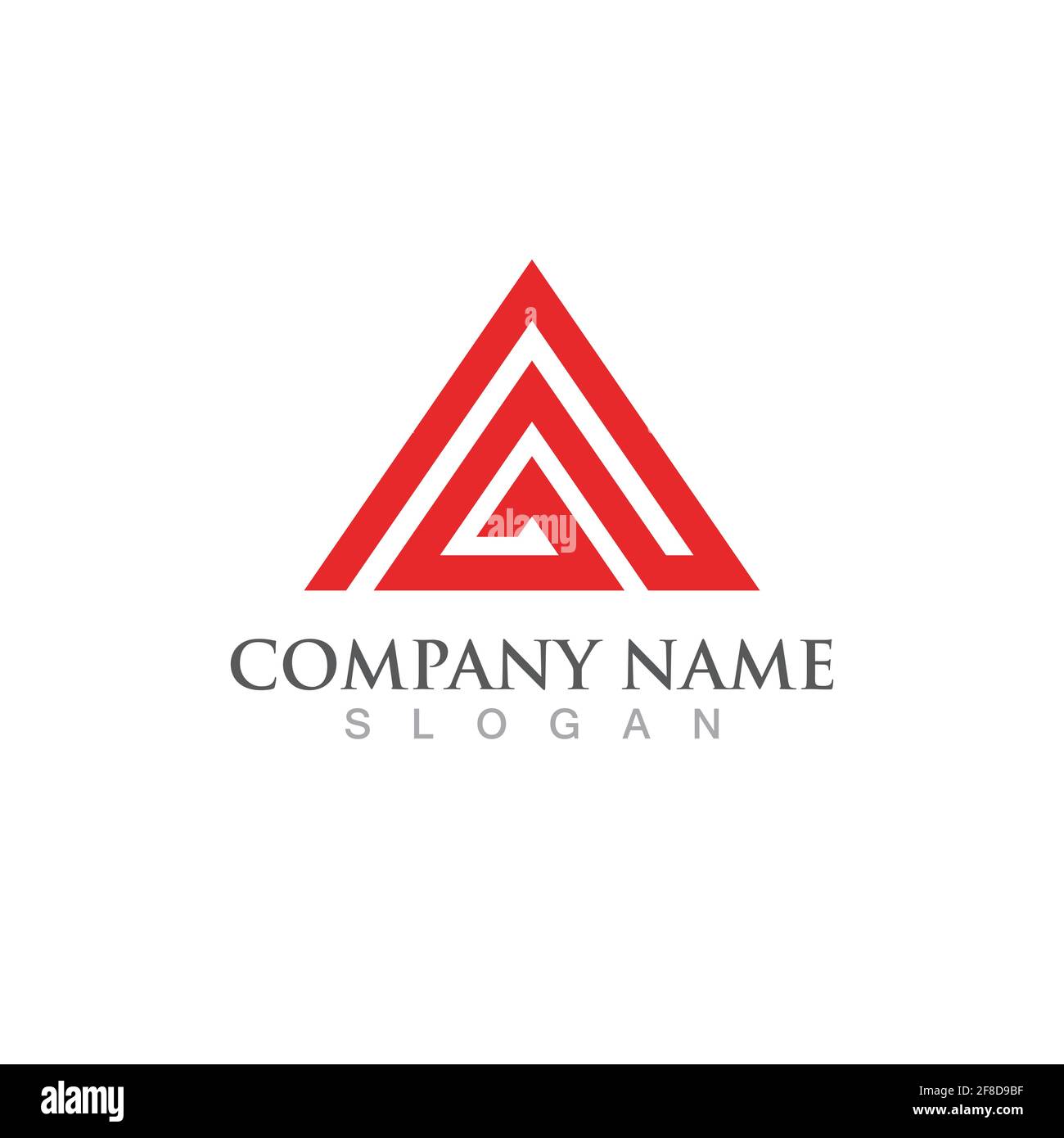 pyramid logo and symbol vector Stock Vector Image & Art - Alamy