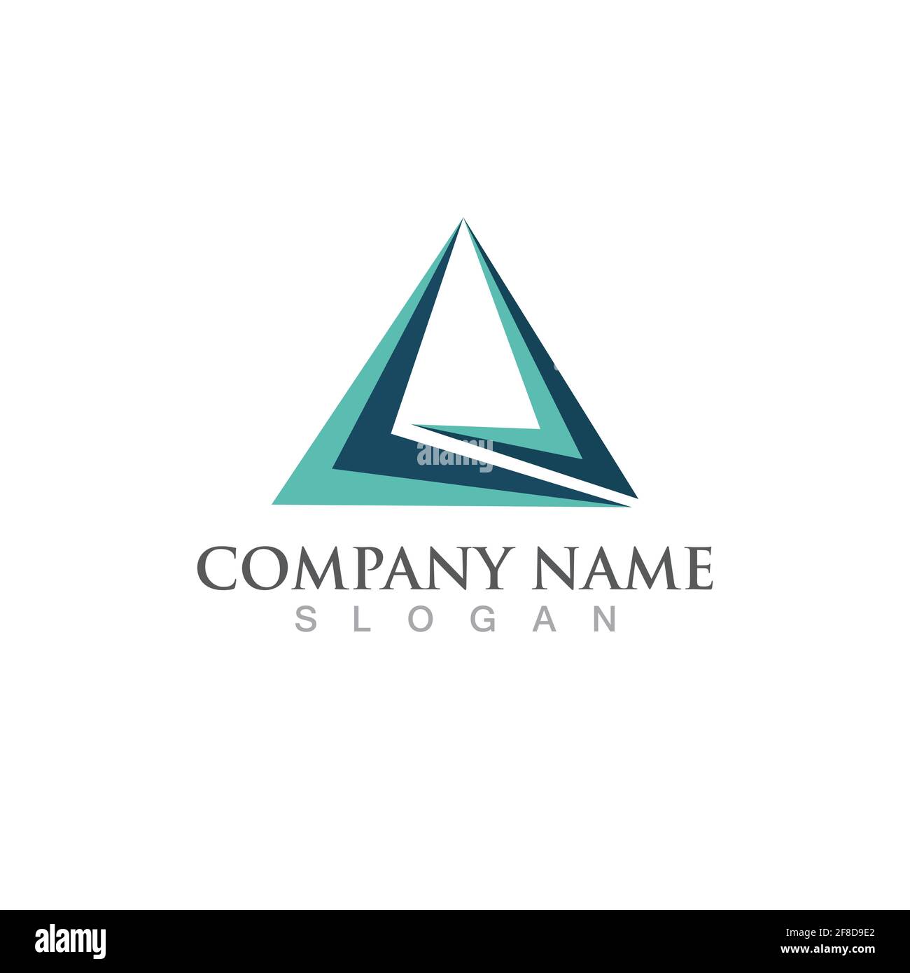 pyramid logo and symbol vector Stock Vector Image & Art - Alamy