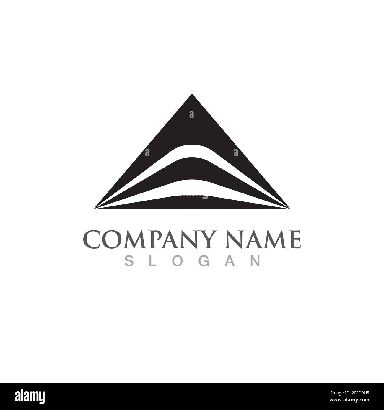 pyramid logo and symbol vector Stock Vector Image & Art - Alamy