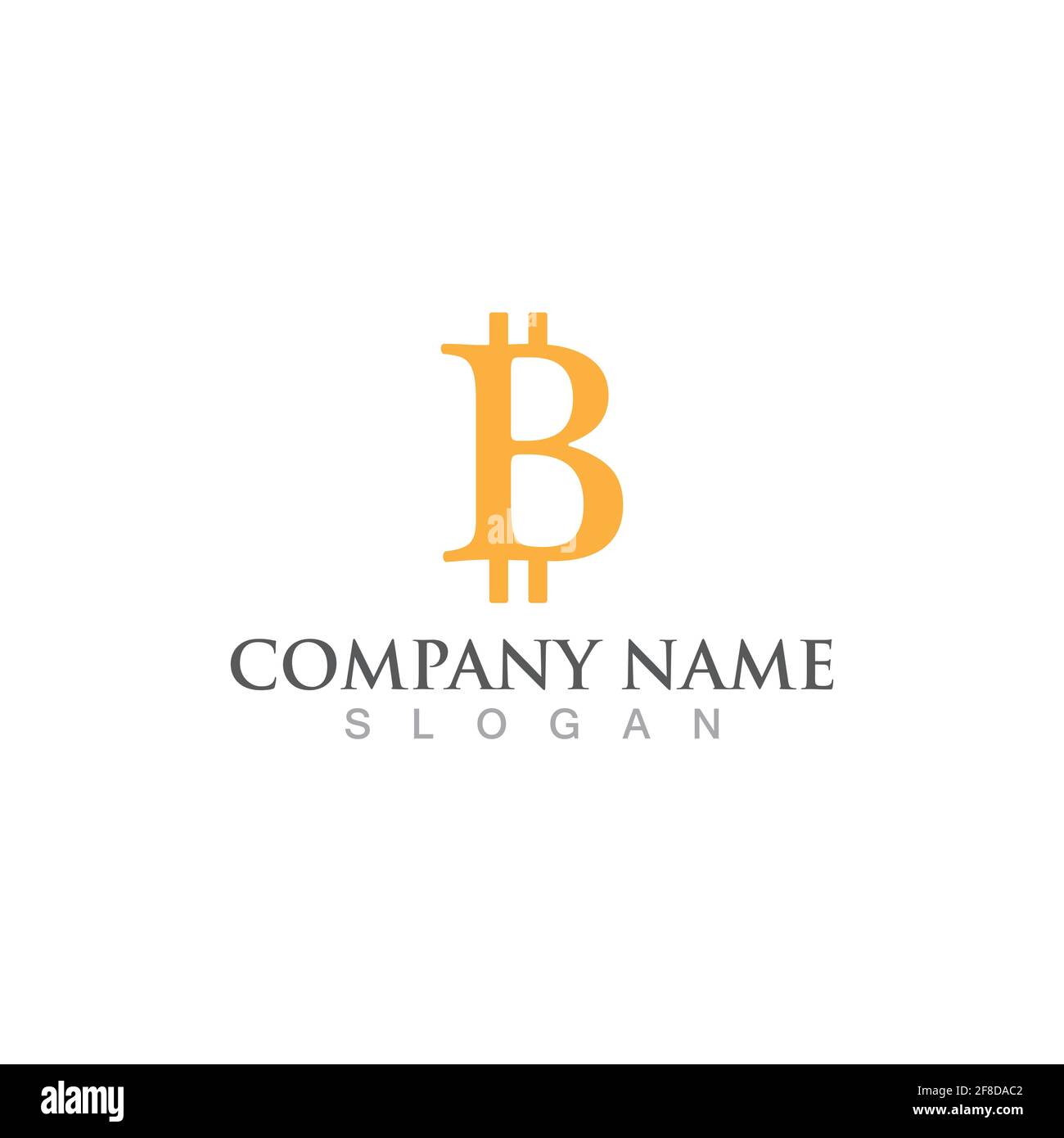 Btc coin logo and symbol vector image Stock Vector Image & Art - Alamy