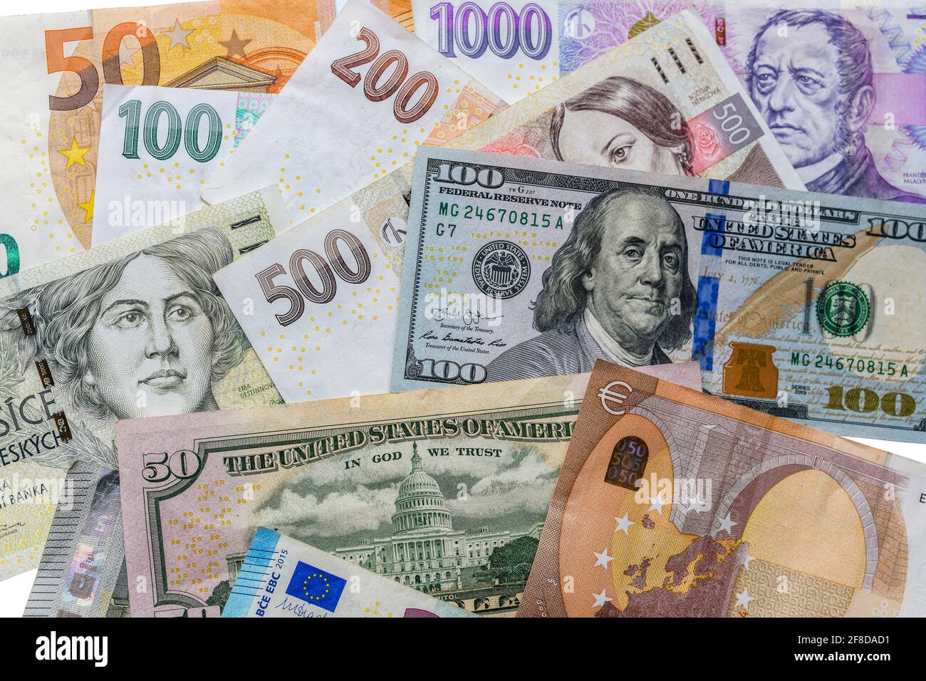 Banknotes of different countries background, top view Stock Photo - Alamy