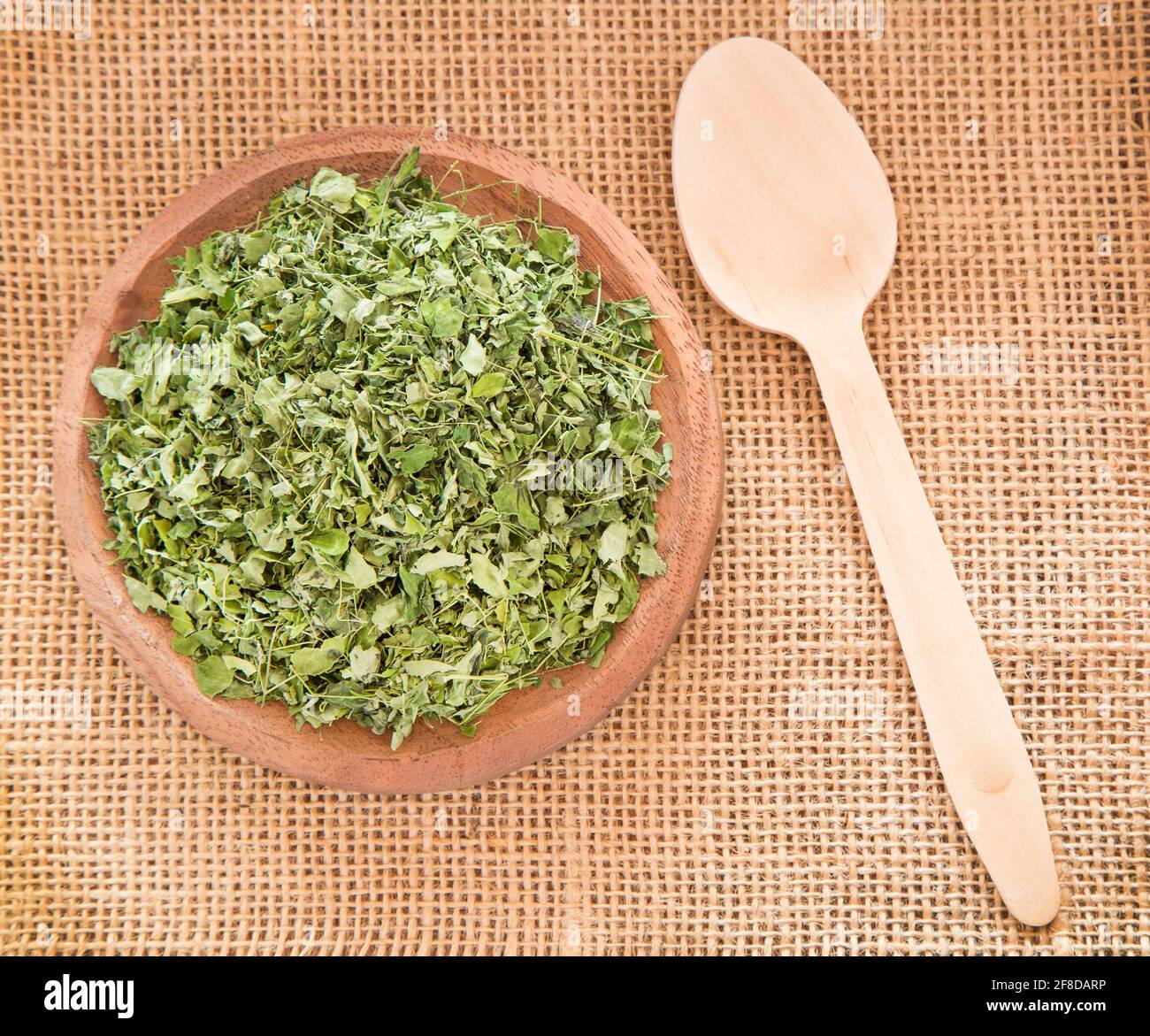 Organic moringa leaves - Moringa oleifera Stock Photo - Alamy