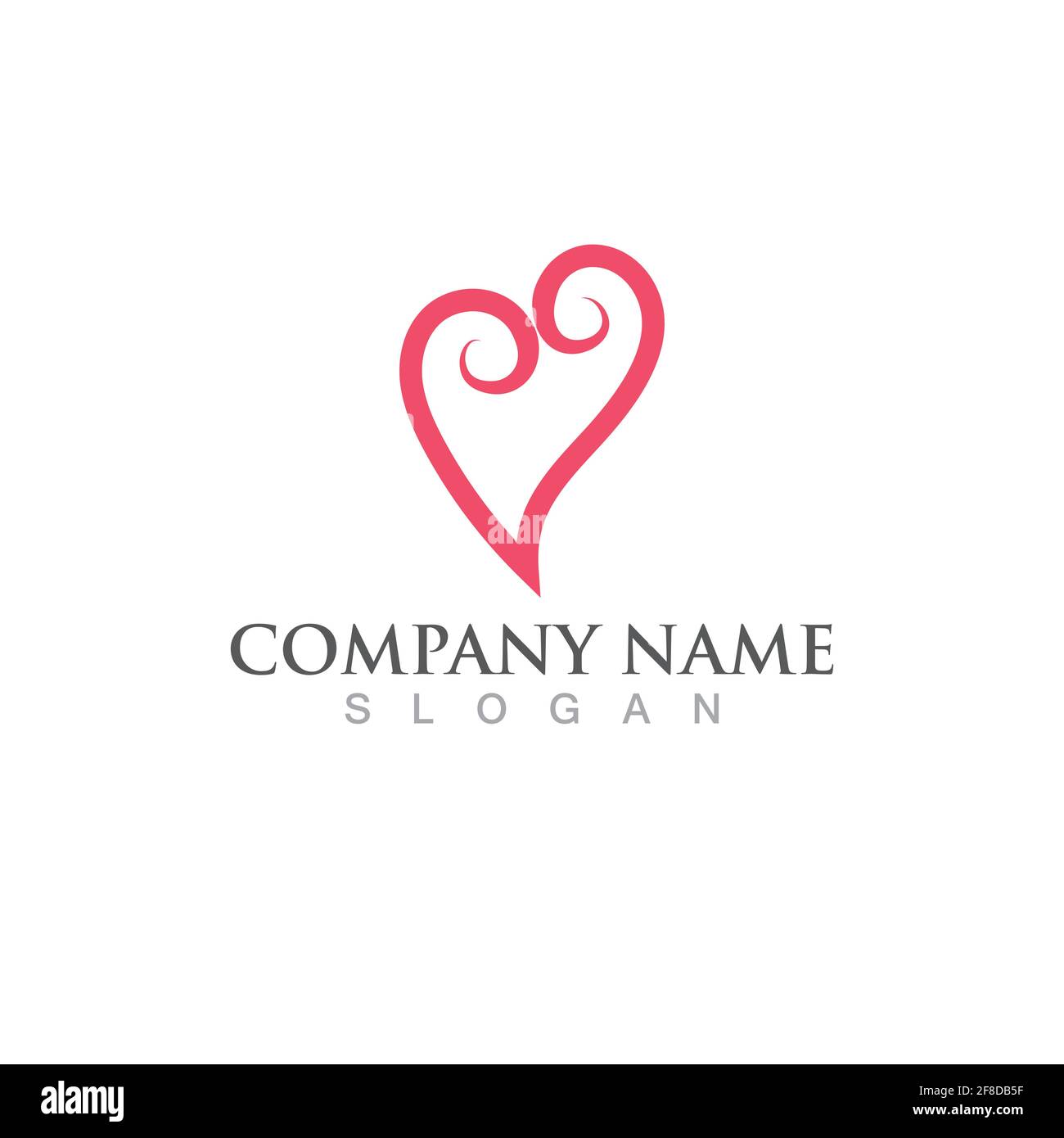 Love logo and icon vector template Stock Vector Image & Art - Alamy