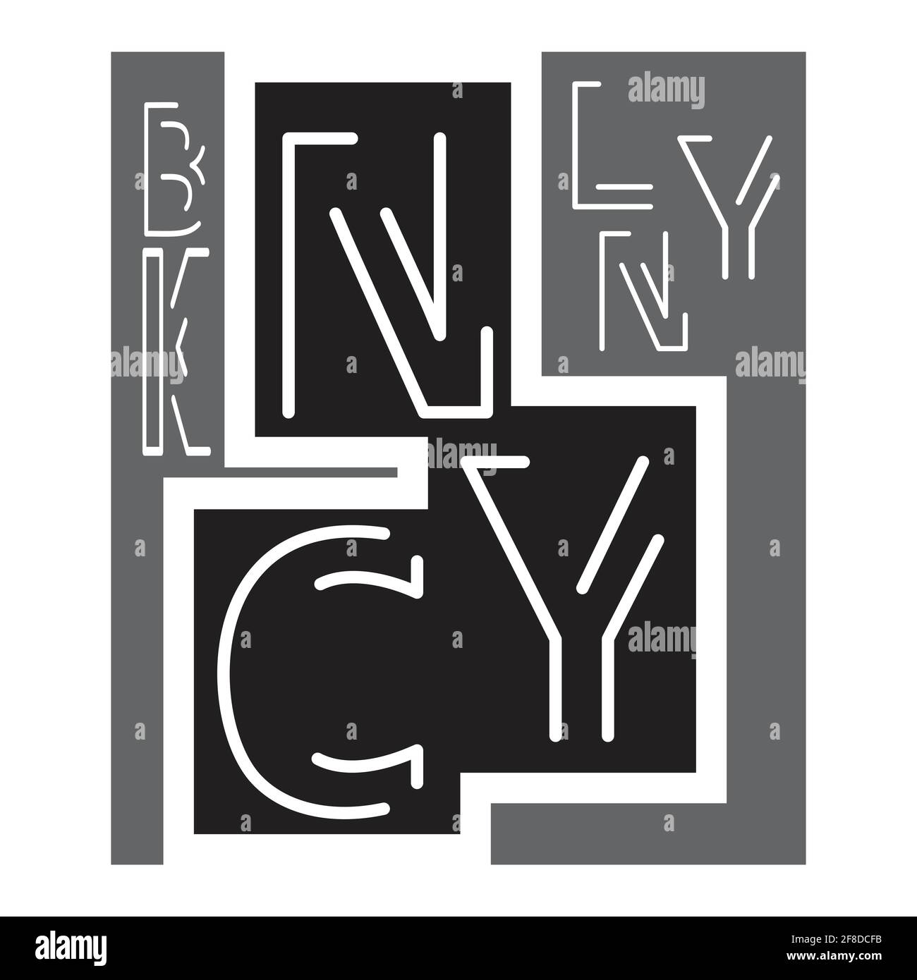 New York T-shirt Typography, Brooklyn, Graphics, Vector Illustration ...