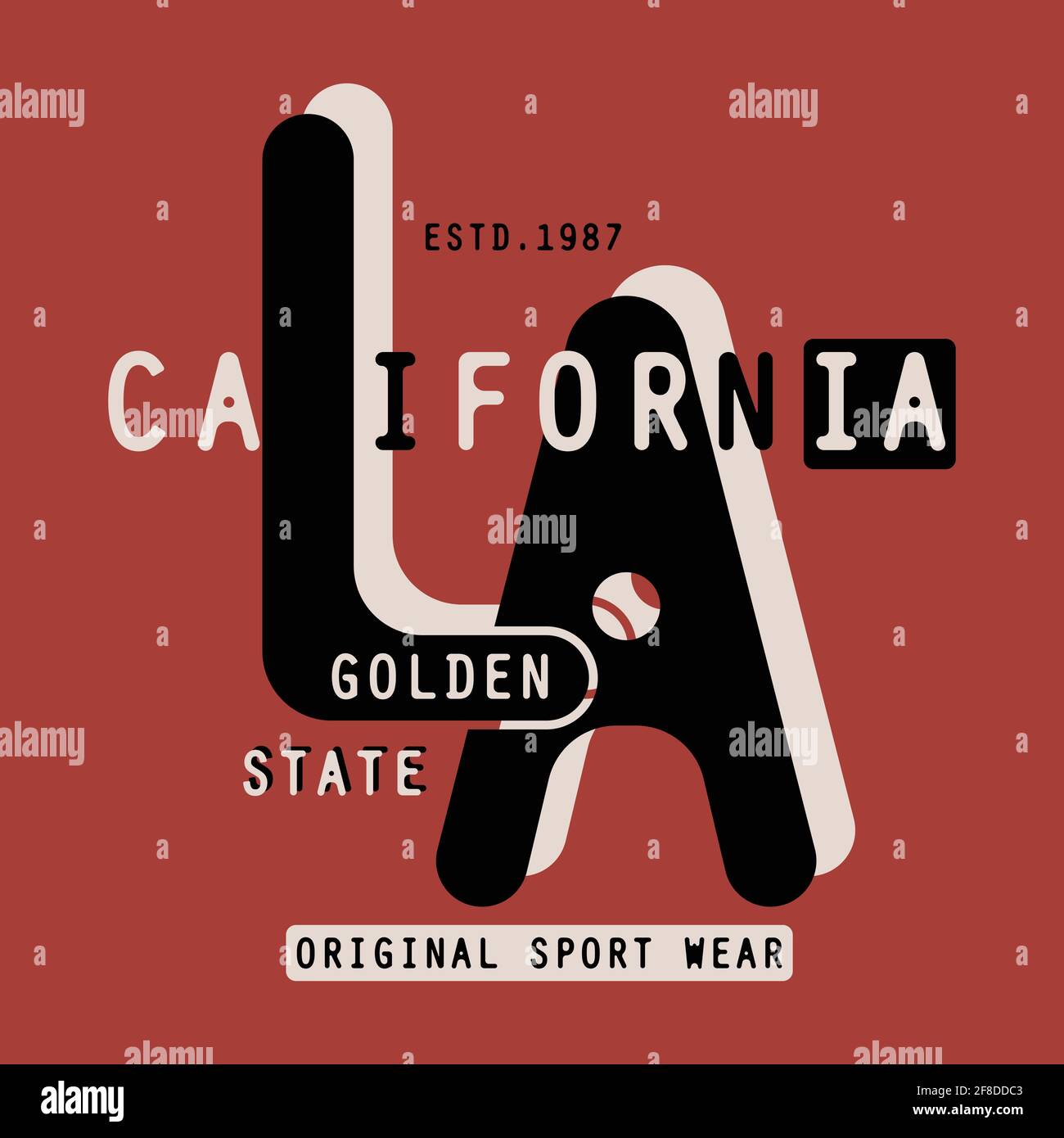 Los angeles baseball Stock Vector Images - Alamy