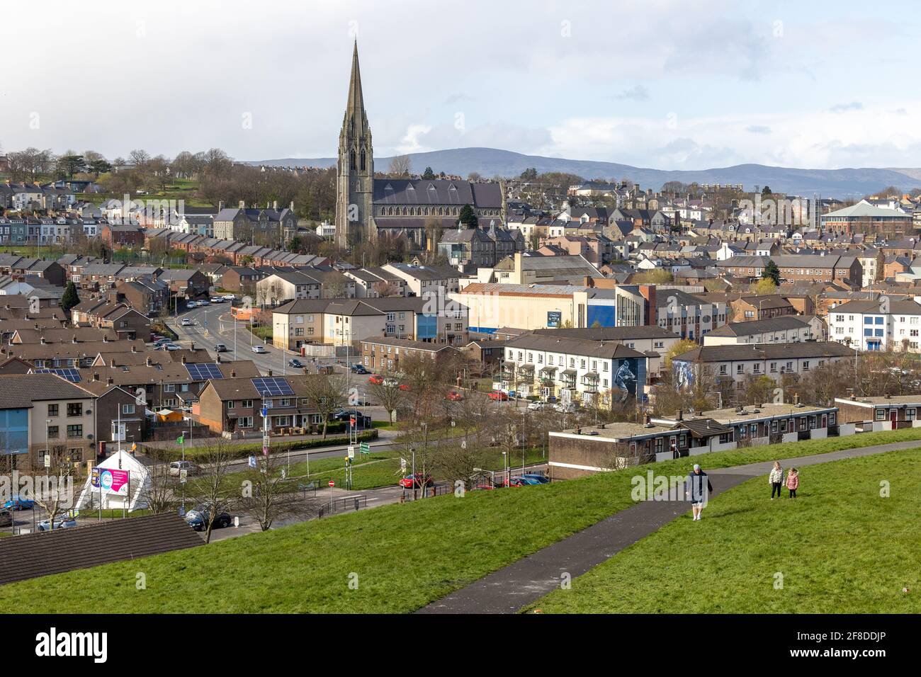 Derry City - Bogside Stock Photo - Alamy