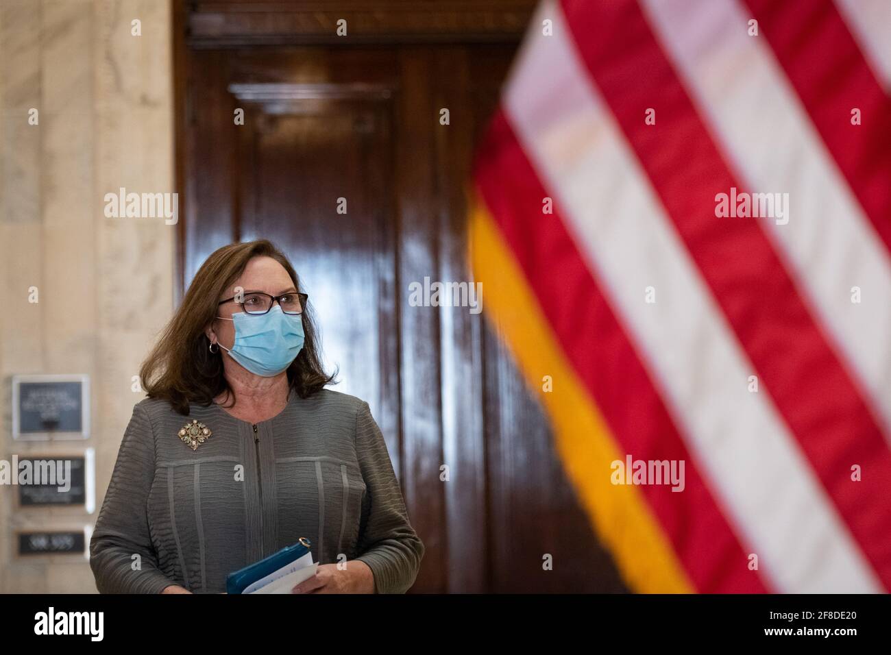 Senator Deb Fischer (R-NE) at the U.S. Capitol, in Washington, D.C., on ...