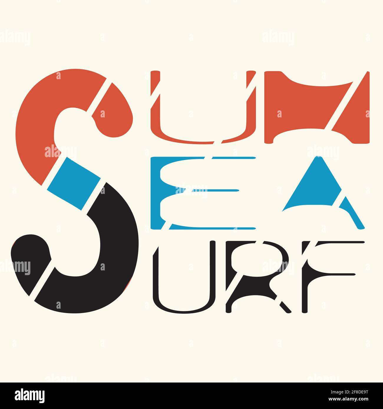 Surf typography, t-shirt graphics, vector illustration Stock Vector ...