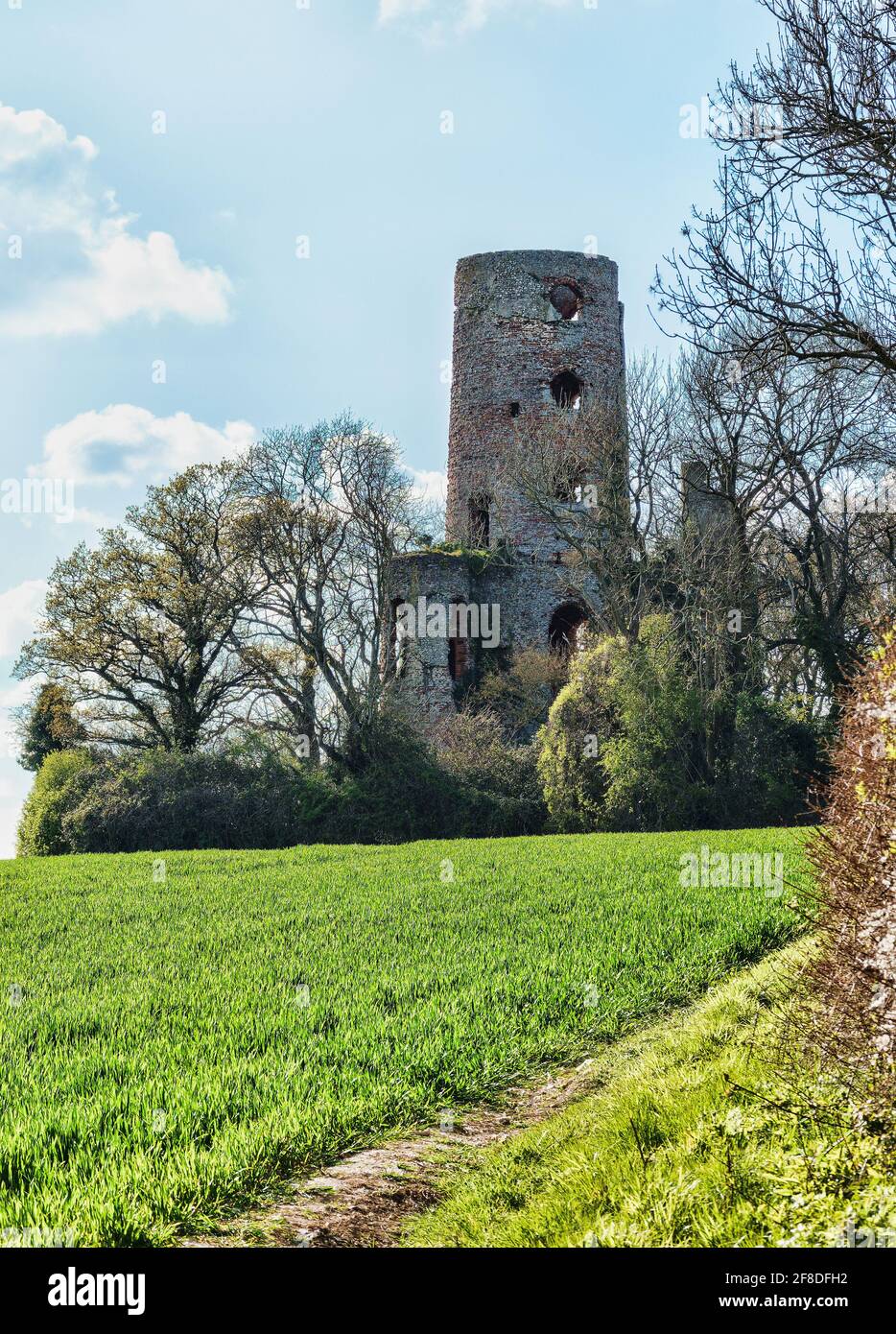 Racton Folly, Chichester, West Sussex, UK Stock Photo - Alamy