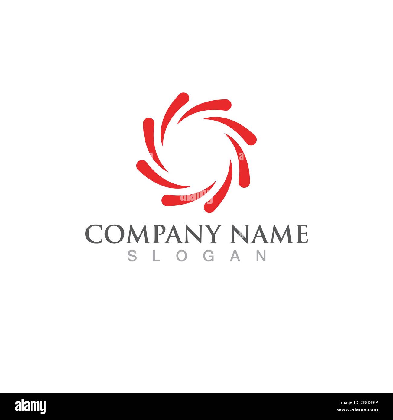 vortex vector illustration icon Logo Template design Stock Vector Image ...