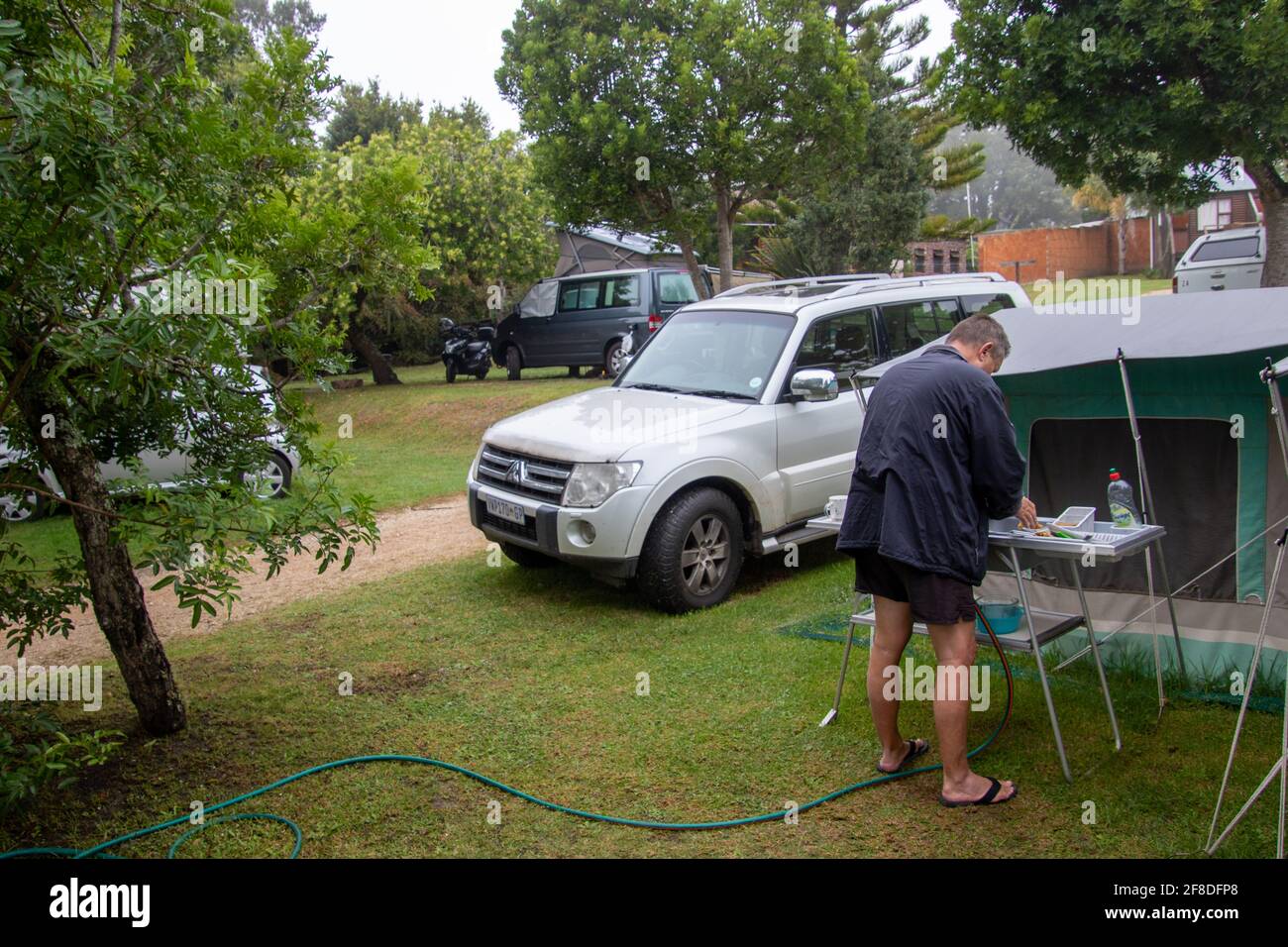 Harkerville, South Africa - campers and caravans at the tranquil ...