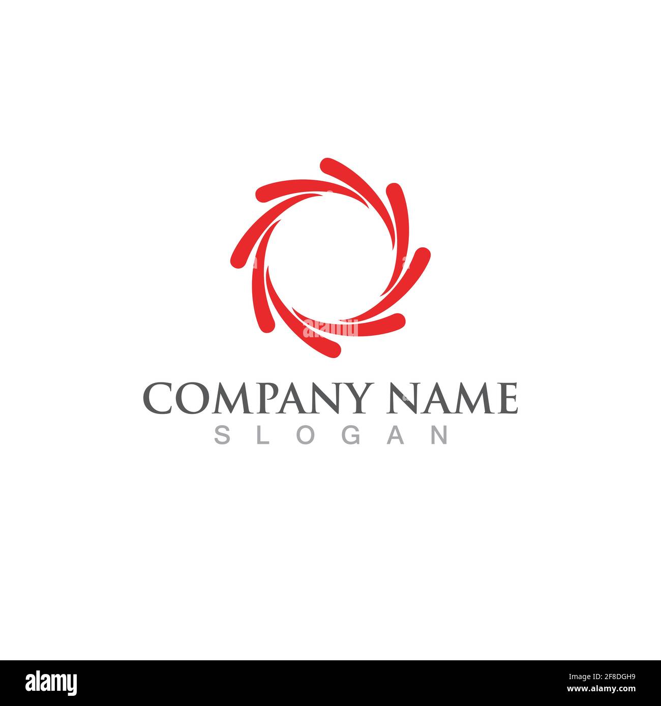 vortex vector illustration icon Logo Template design Stock Vector Image ...