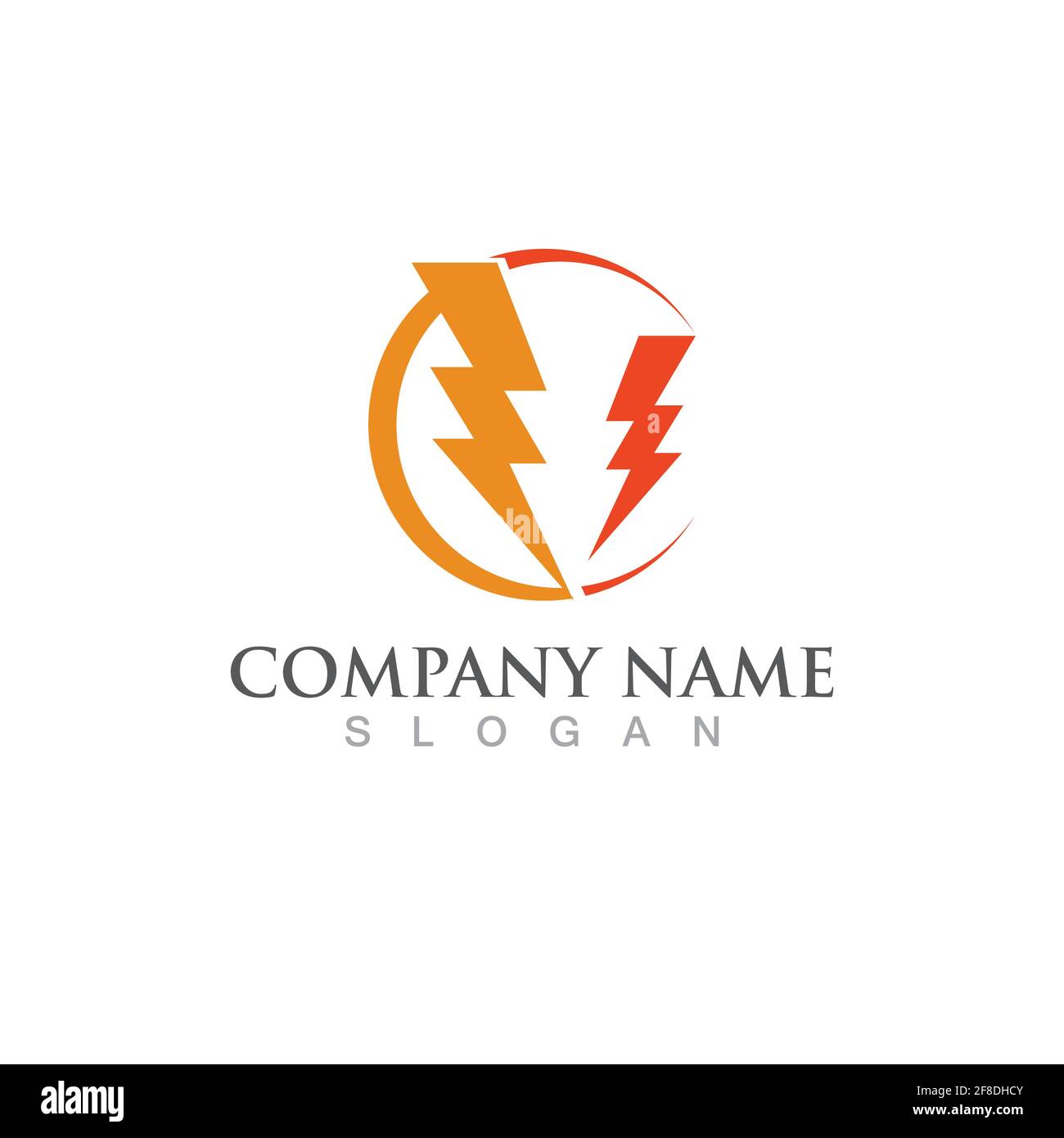 Thunderbolt logo and symbol vector Stock Vector Image & Art - Alamy