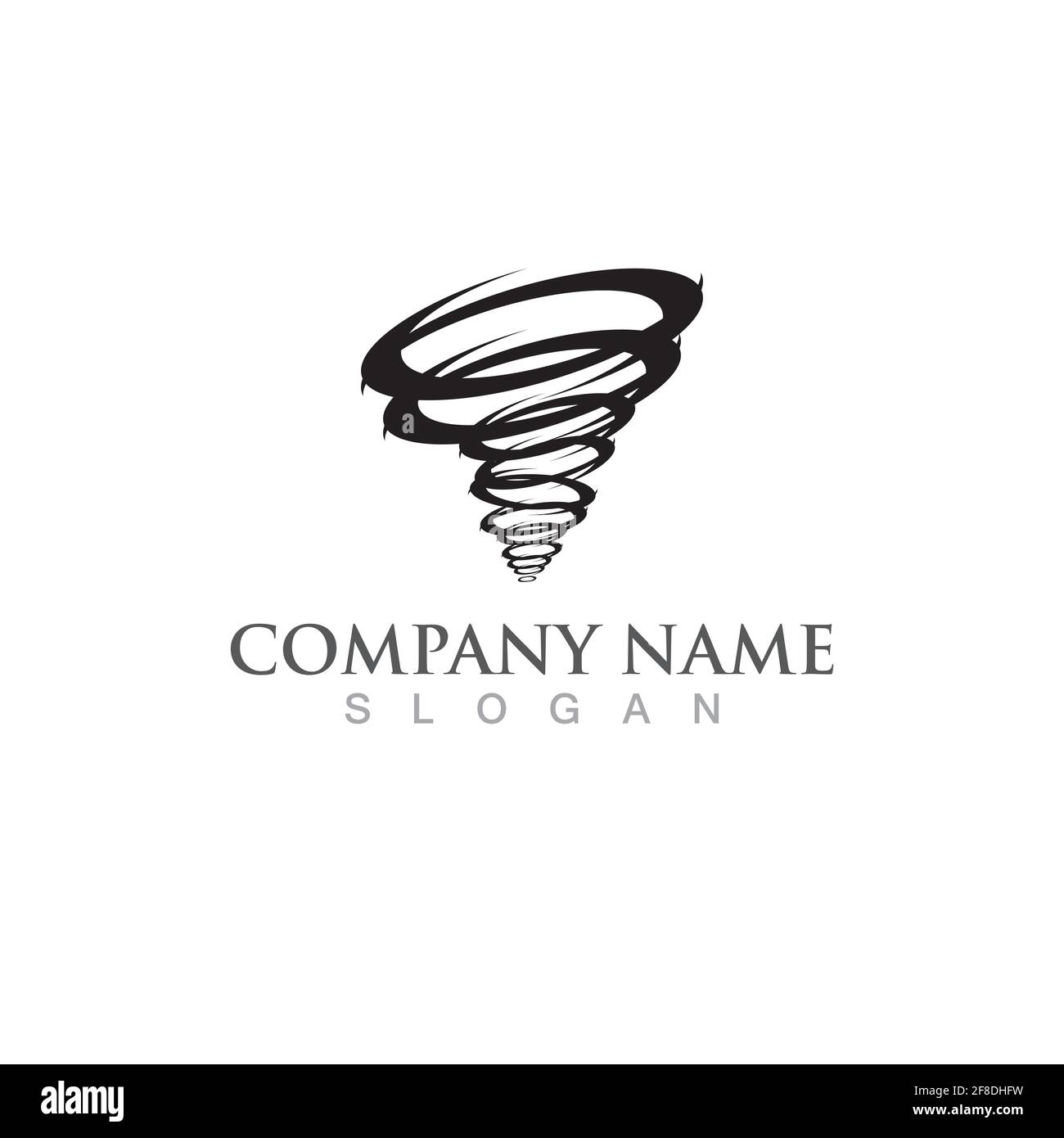 Tornado logo and symbol vector Stock Vector Image & Art - Alamy