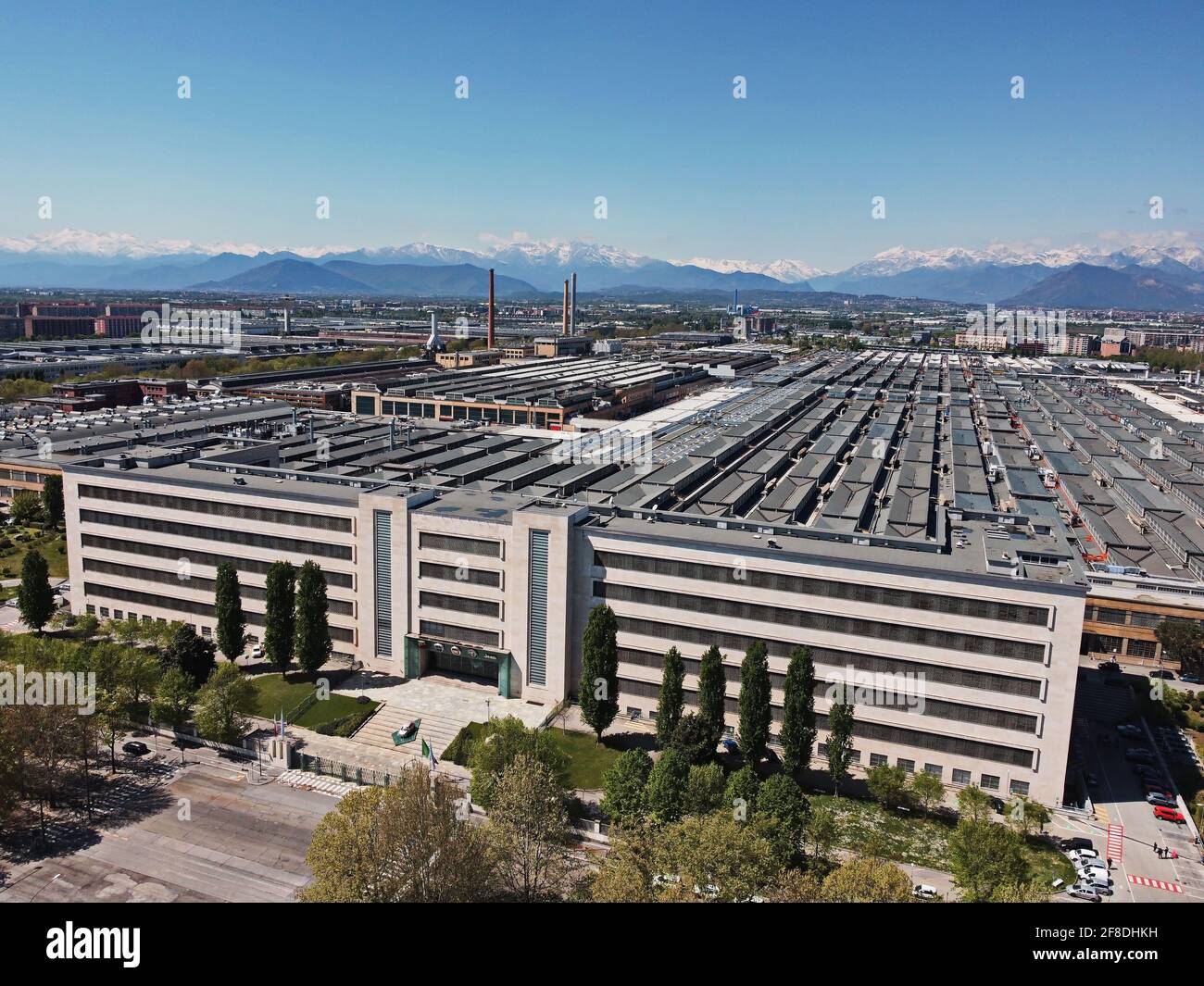 Aerial view industrial area factory hi-res stock photography and images ...