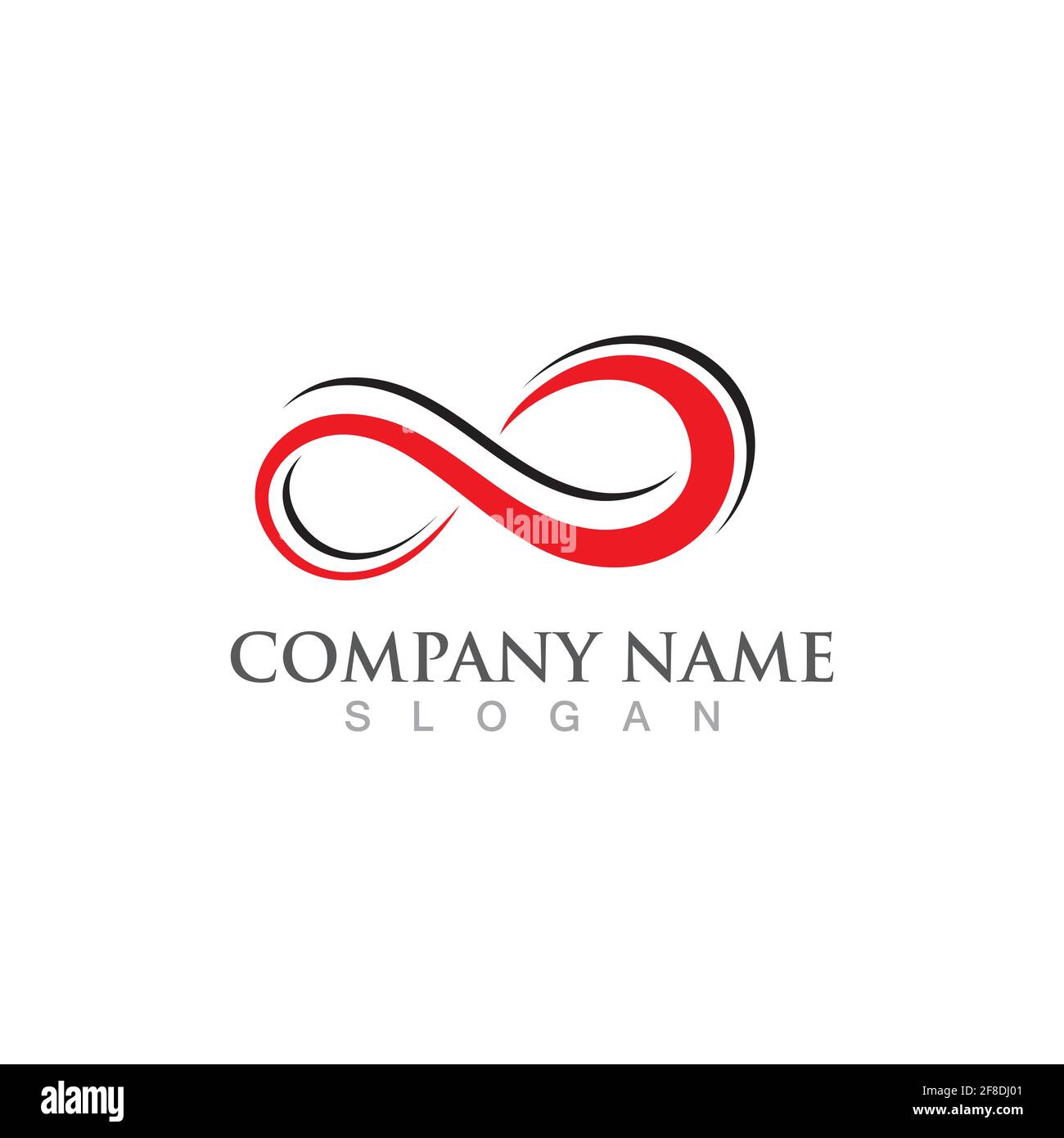 Infinity Design Vector icon illustration Logo template design Stock ...