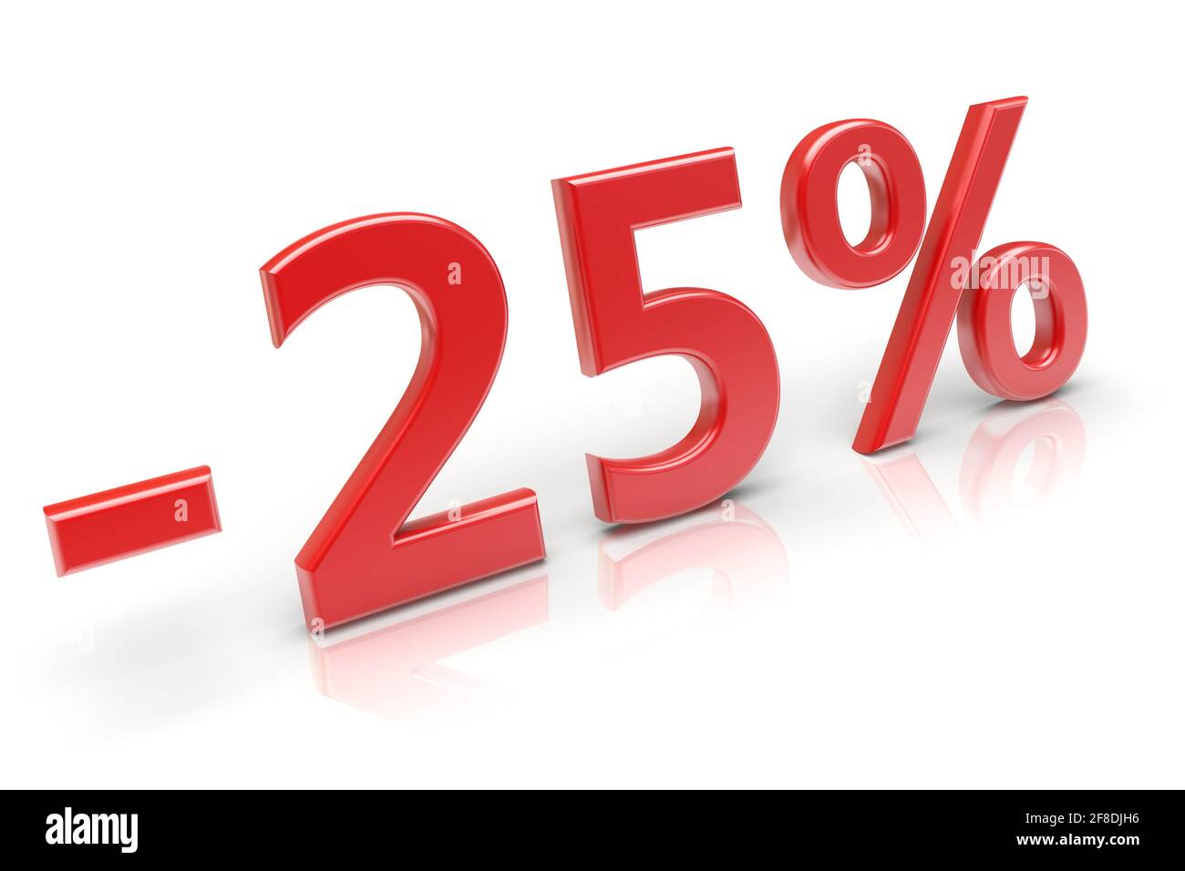 25 percent Cut Out Stock Images & Pictures - Alamy