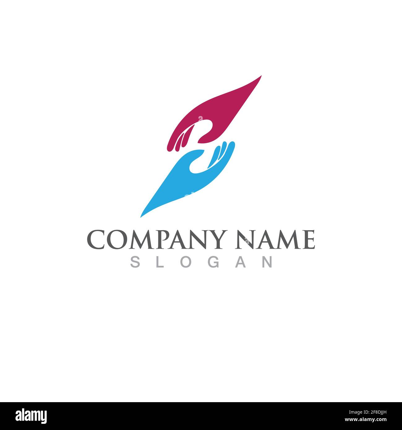Hand logo and symbol vector Stock Vector Image & Art - Alamy