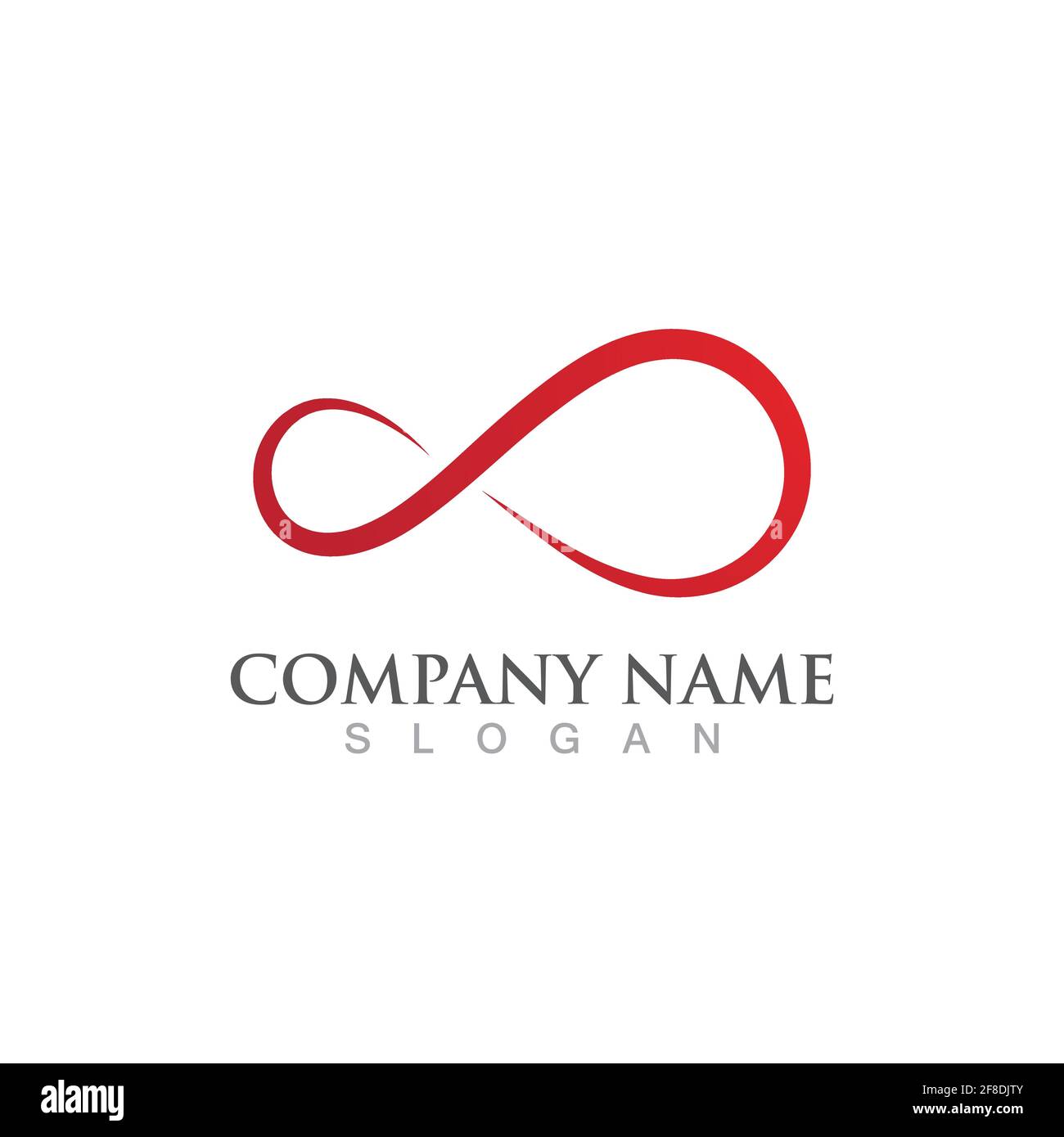 Infinity Design Vector icon illustration Logo template design Stock ...