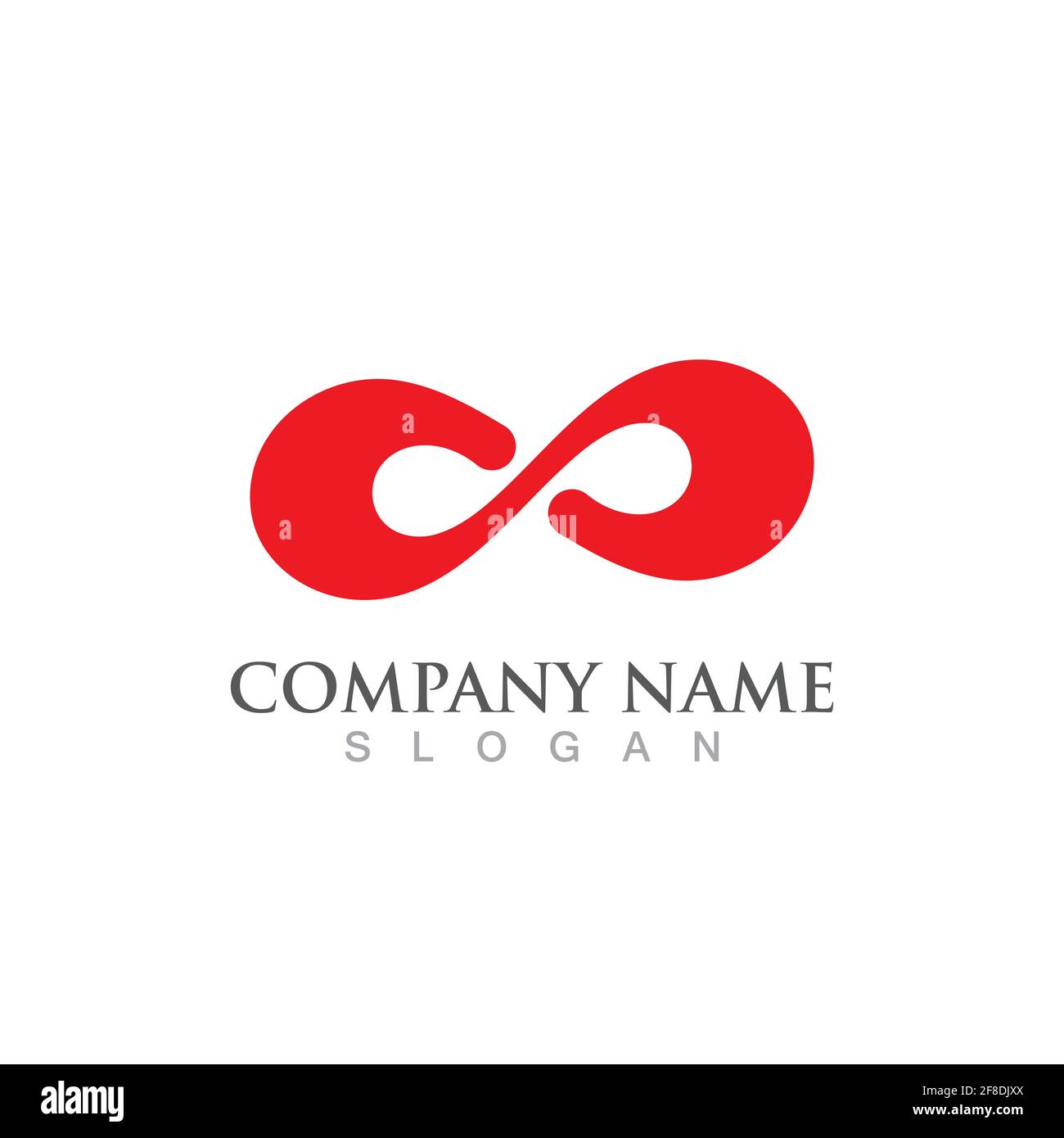 Infinity Design Vector icon illustration Logo template design Stock ...