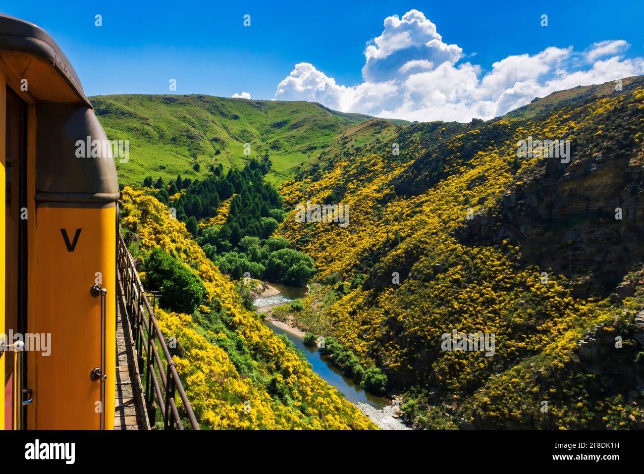 Dunedin Railways tour of the Taieri Gorge, Otago, South Island, New ...